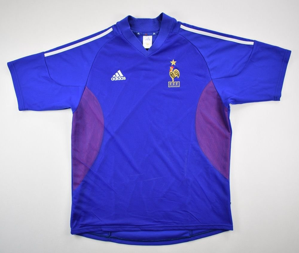 2002-04 FRANCE SHIRT L Football / Soccer \ International Teams \ Europe ...