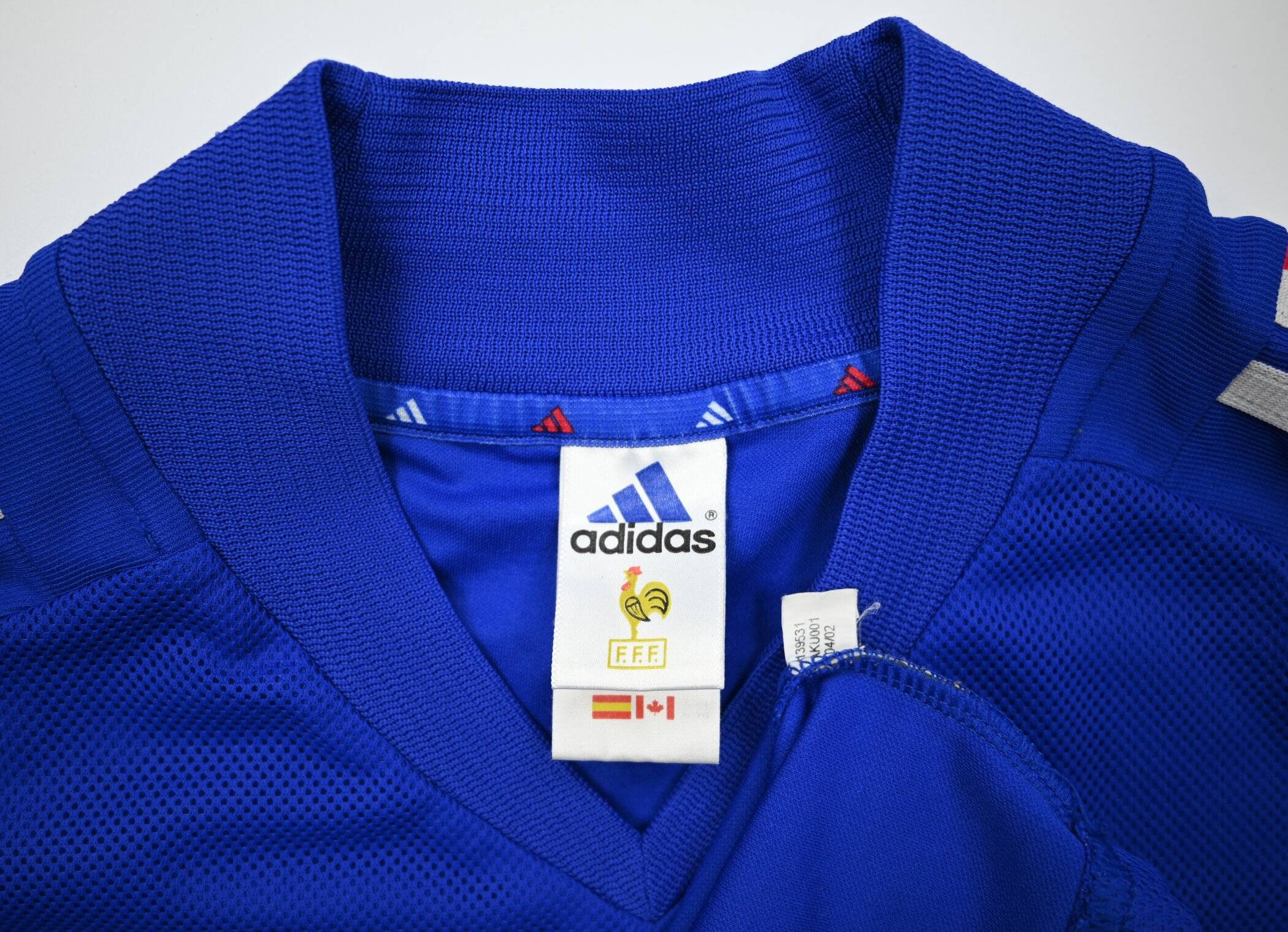 2002-04 FRANCE *ZIDANE* SHIRT XL Football / Soccer \ International ...