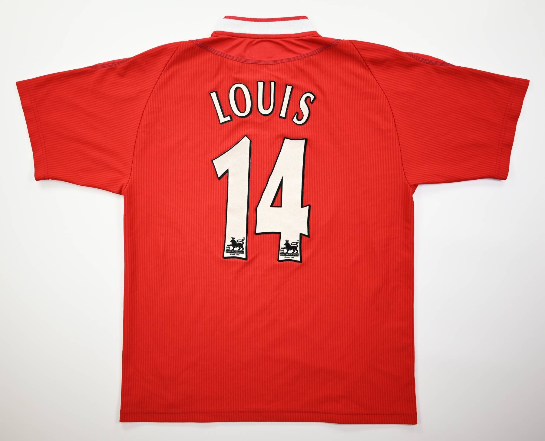 2002-04 LIVERPOOL *LOUIS* SHIRT L Football / Soccer \ Premier League ...