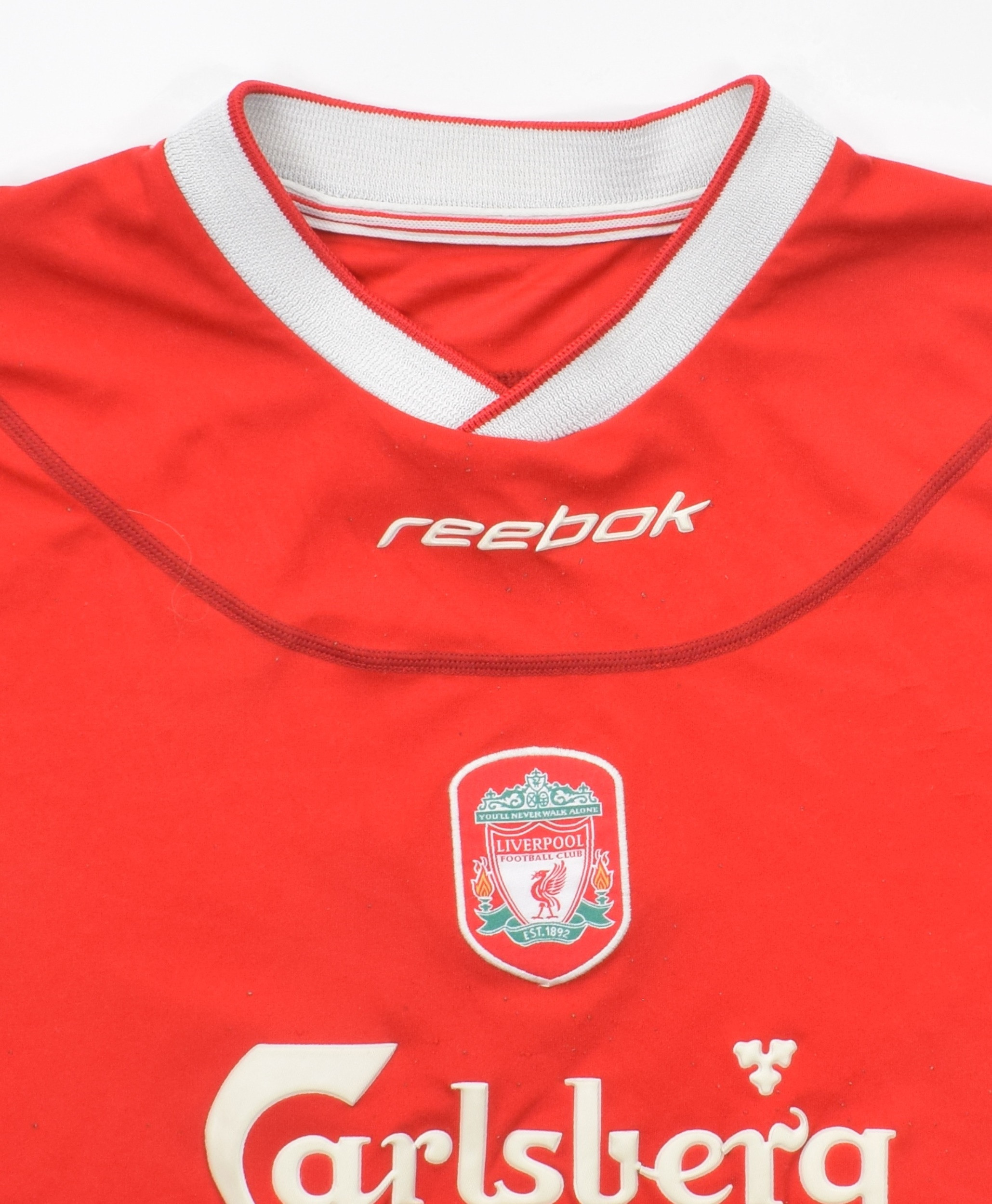 2002-04 LIVERPOOL SHIRT M Football / Soccer \ Premier League ...