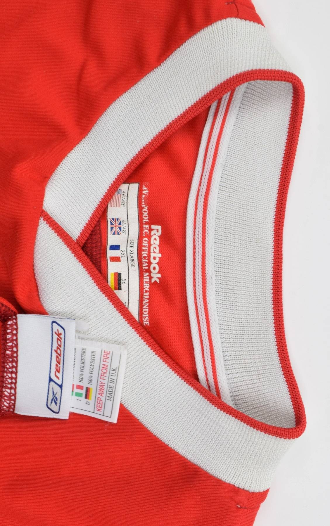 2002-04 LIVERPOOL SHIRT XL Football / Soccer \ Premier League ...