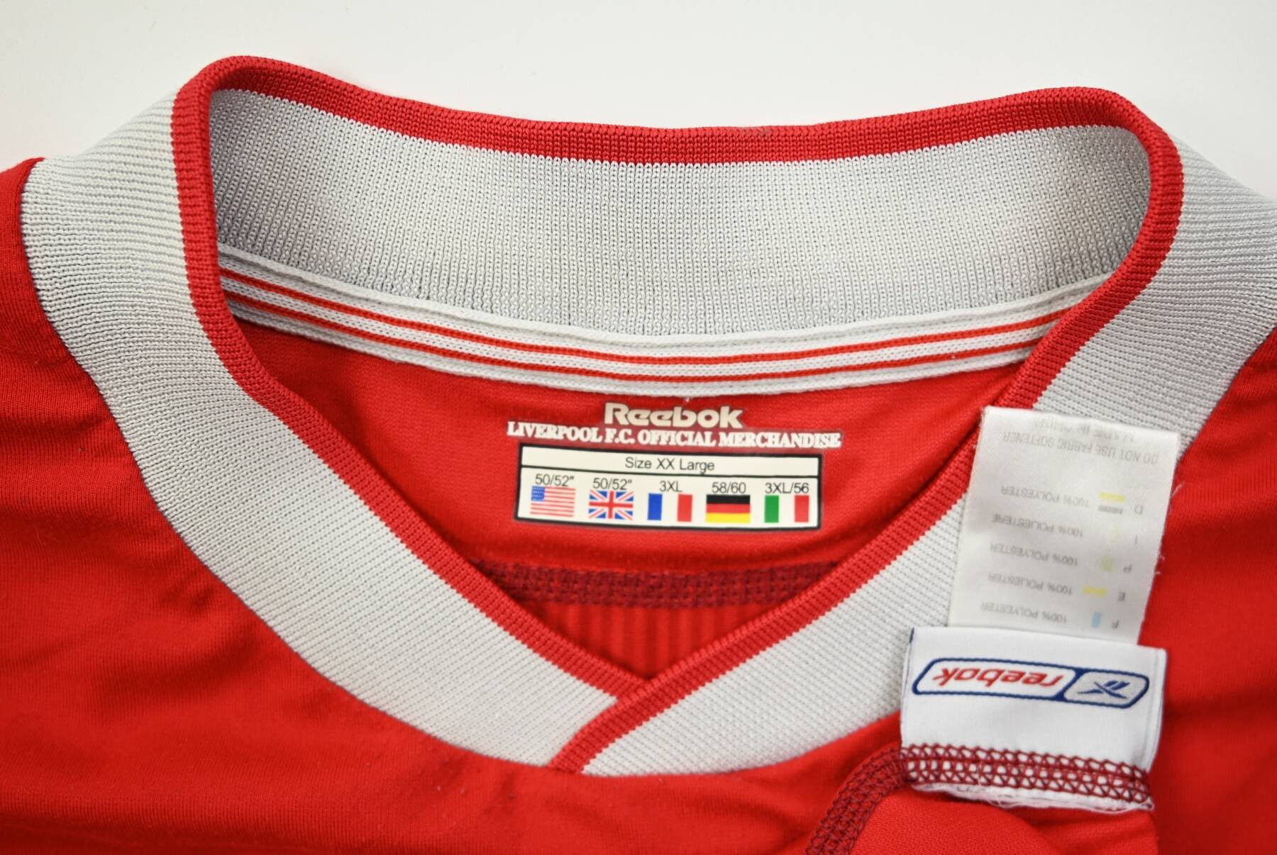 2002-04 LIVERPOOL SHIRT XXL Football / Soccer \ Premier League ...