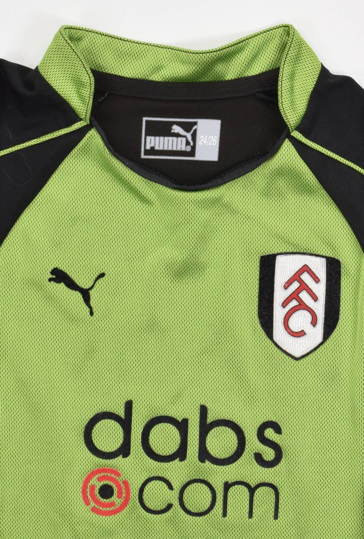 2003-04 FULHAM GK LONGSLEEVE S.BOYS Football / Soccer \ Premier League ...