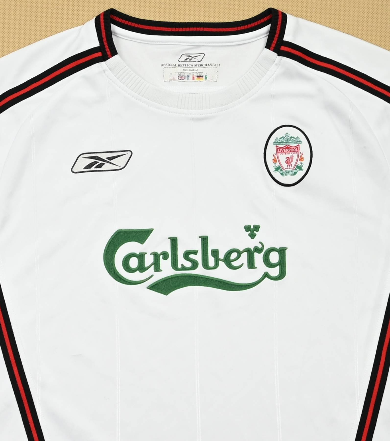 2003-04 LIVERPOOL SHIRT L. BOYS Football / Soccer \ Premier League ...