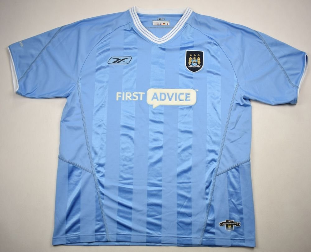 2003-04 MANCHESTER CITY SHIRT XL Football / Soccer \ Premier League ...