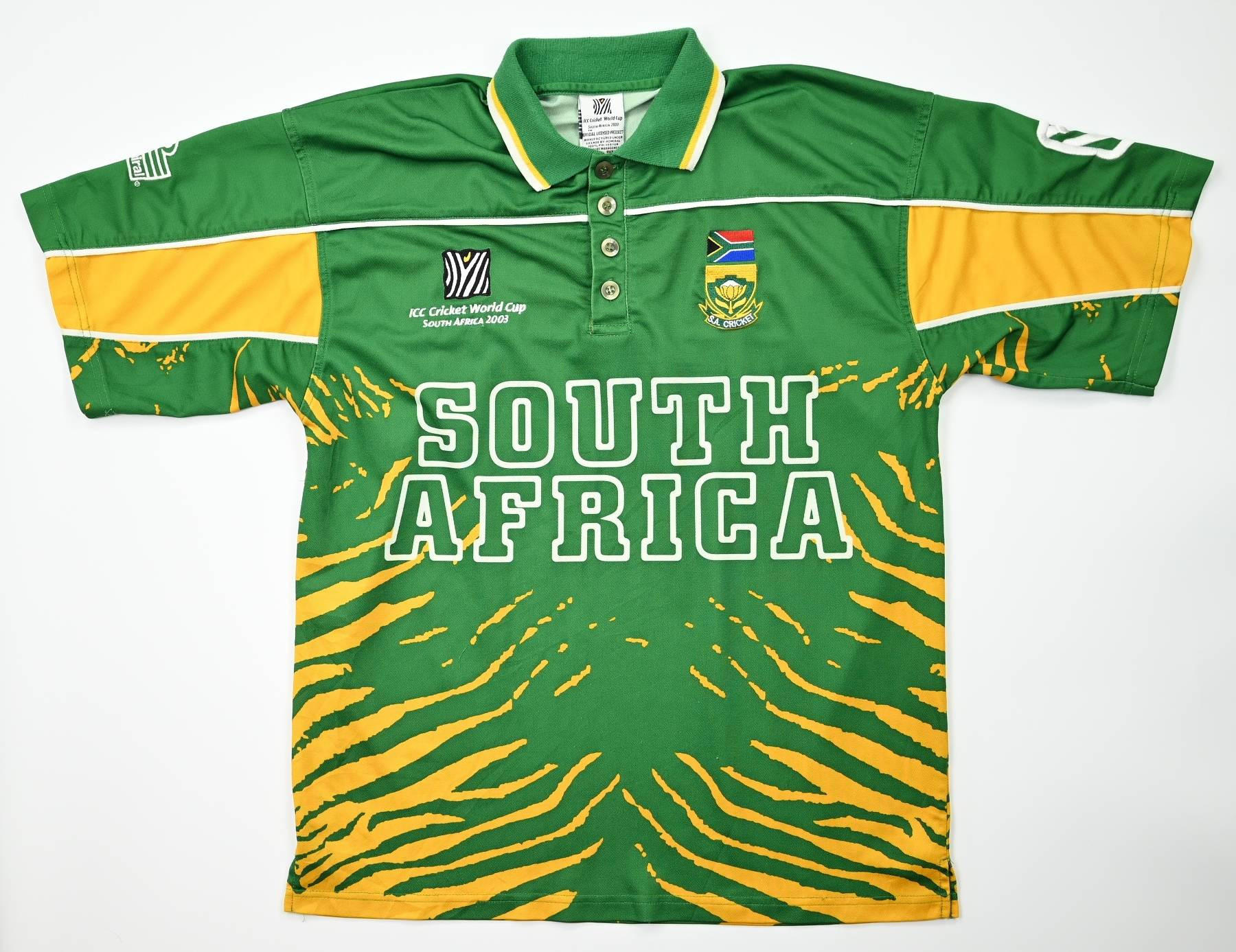 2003 SOUTH AFRICA CRICKET SHIRT M Other \ Cricket | Classic-Shirts.com