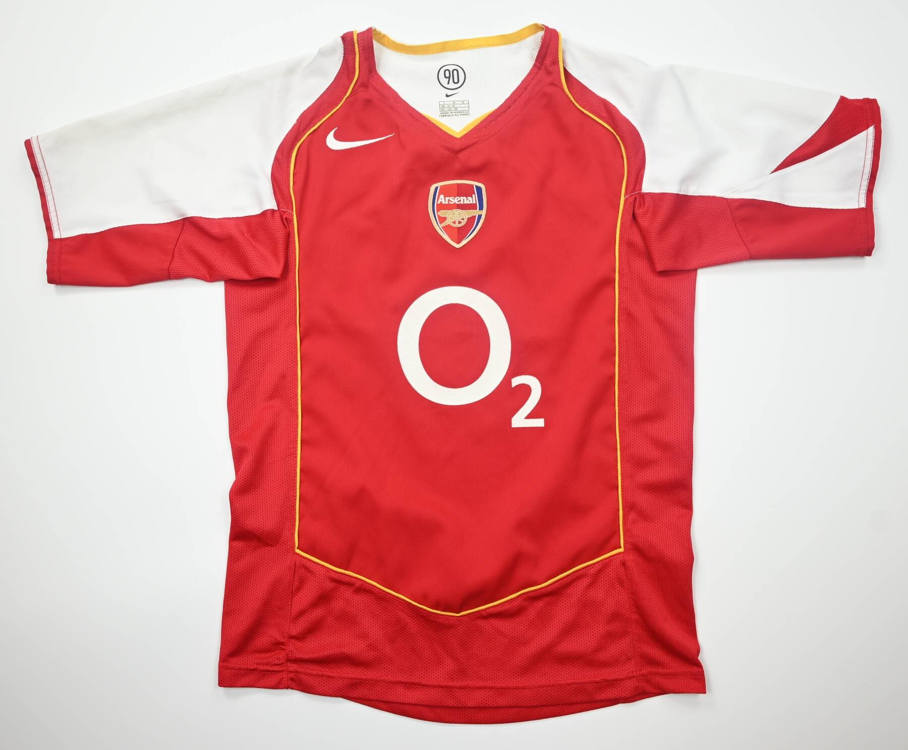 2004-05 ARSENAL LONDON SHIRT L. BOYS Football / Soccer \ Premier League ...