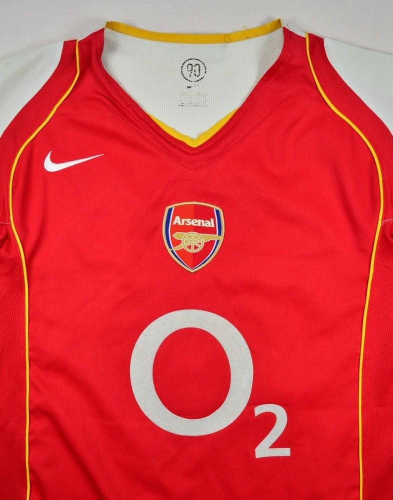 2004-05 ARSENAL LONDON SHIRT M Football / Soccer \ Premier League ...