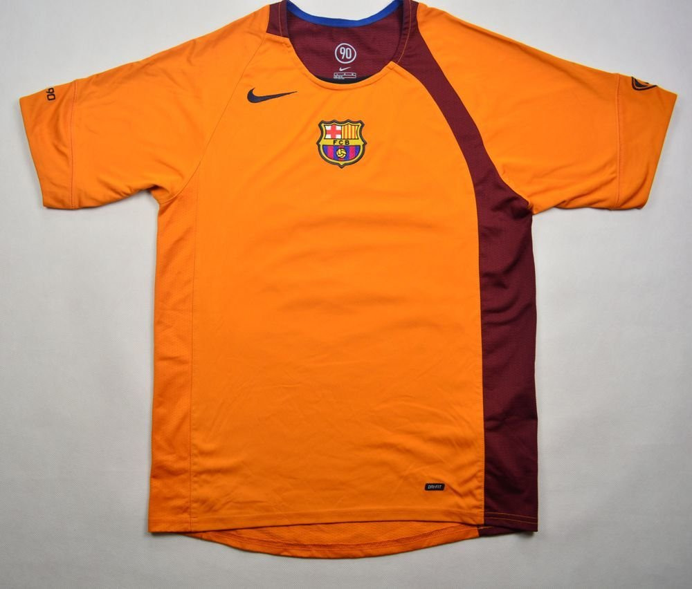 2004-05 FC BARCELONA SHIRT L. BOYS 152-158 CM Football / Soccer ...