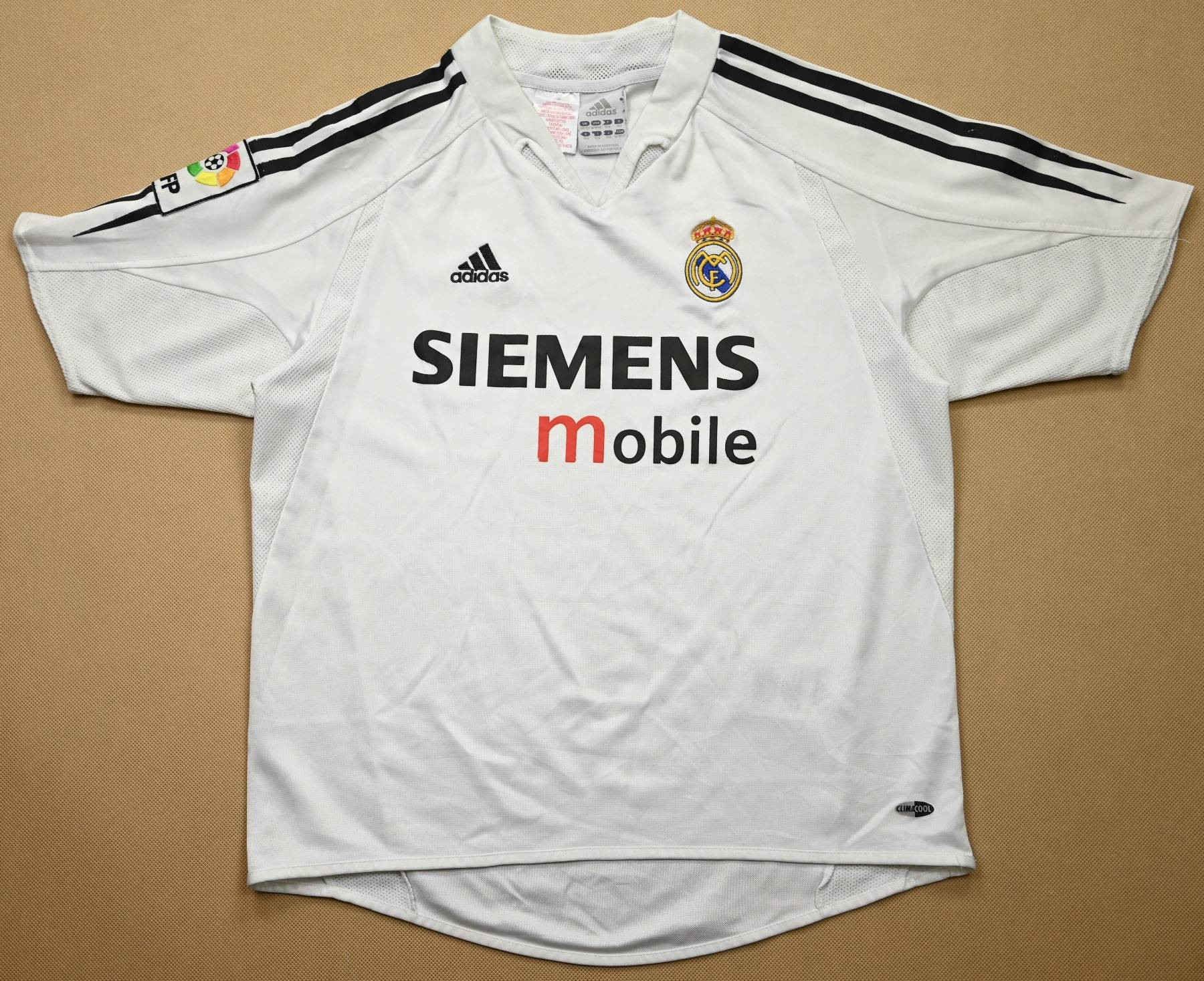 2004-05 REAL MADRID SHIRT M. BOYS Football / Soccer \ European Clubs ...