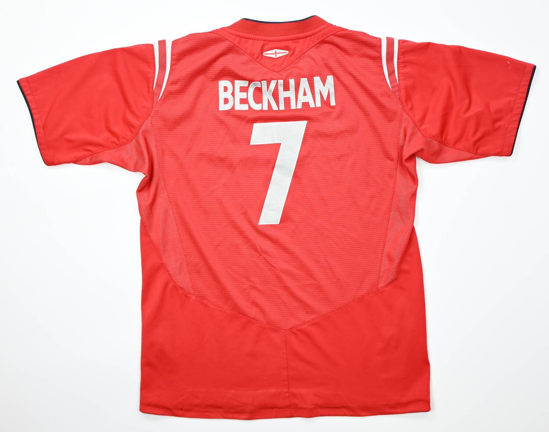 2004-06 ENGLAND *BECKHAM* SHIRT L. BOYS Football / Soccer ...