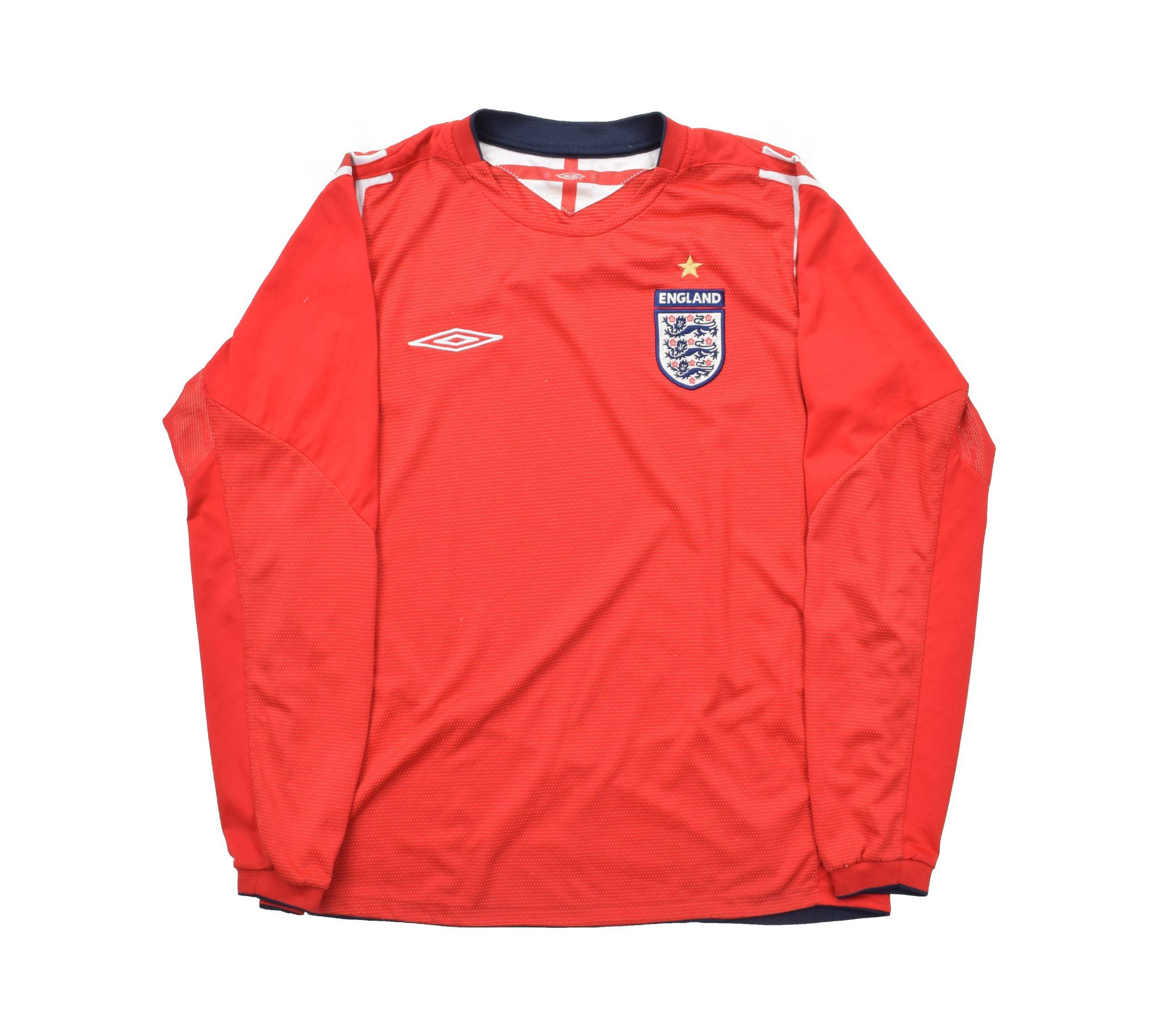 2004-06 ENGLAND LONGSLEEVE XXL Football / Soccer \ International Teams ...