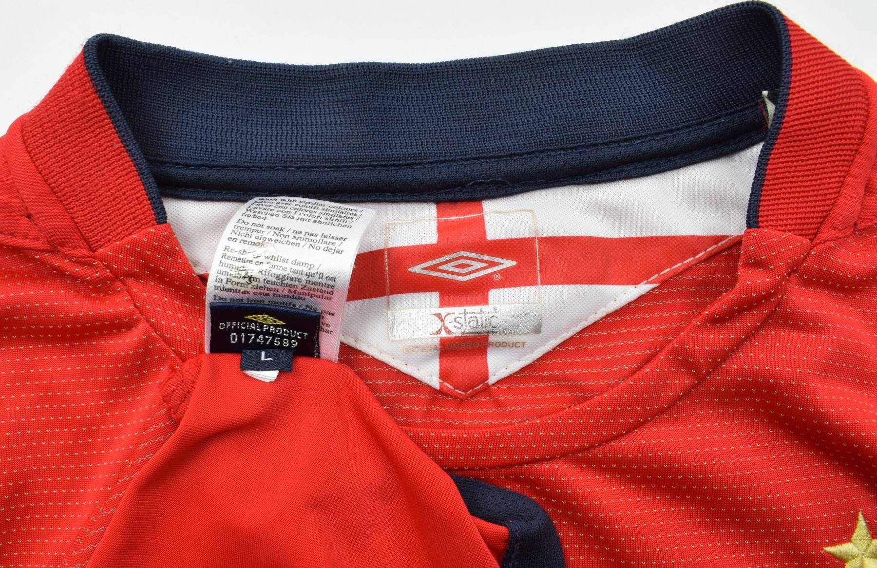 2004-06 ENGLAND SHIRT L Football / Soccer \ International Teams ...