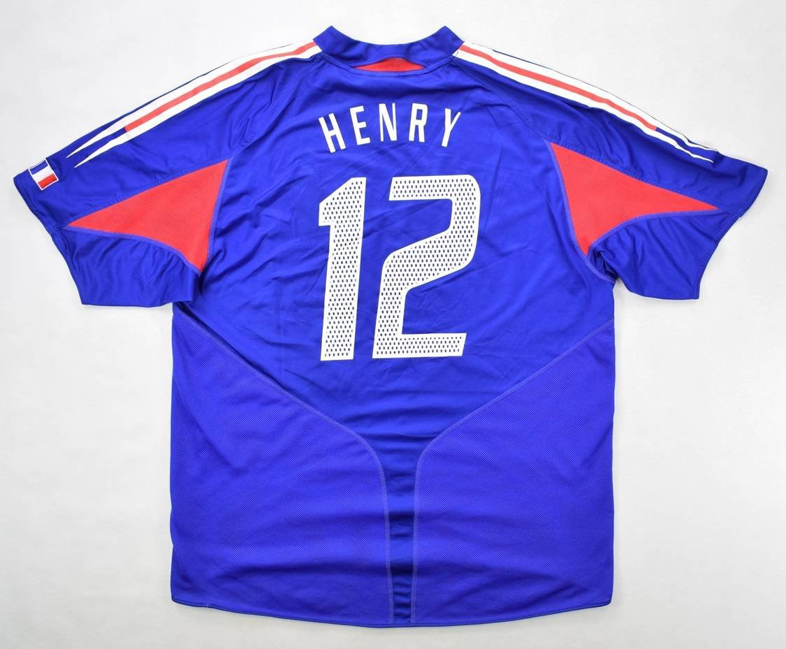 2004-06 FRANCE *HENRY* SHIRT XL Football / Soccer \ International Teams ...