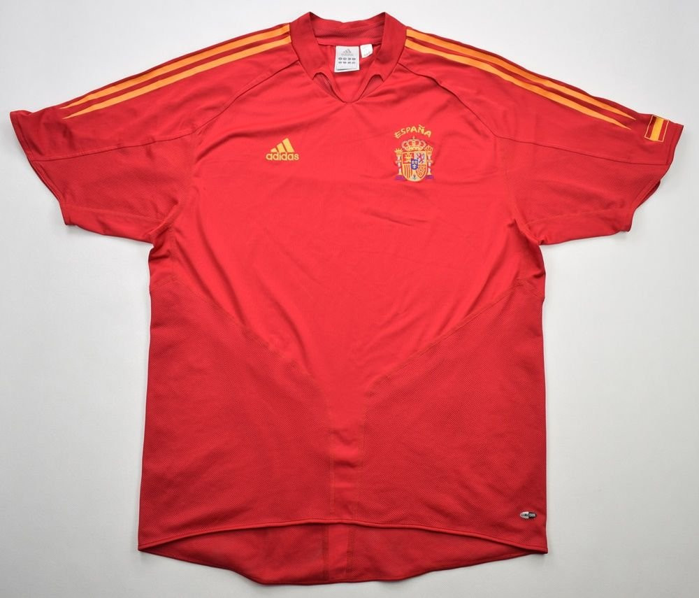 2004-06 SPAIN SHIRT XL Football / Soccer \ International Teams \ Europe ...