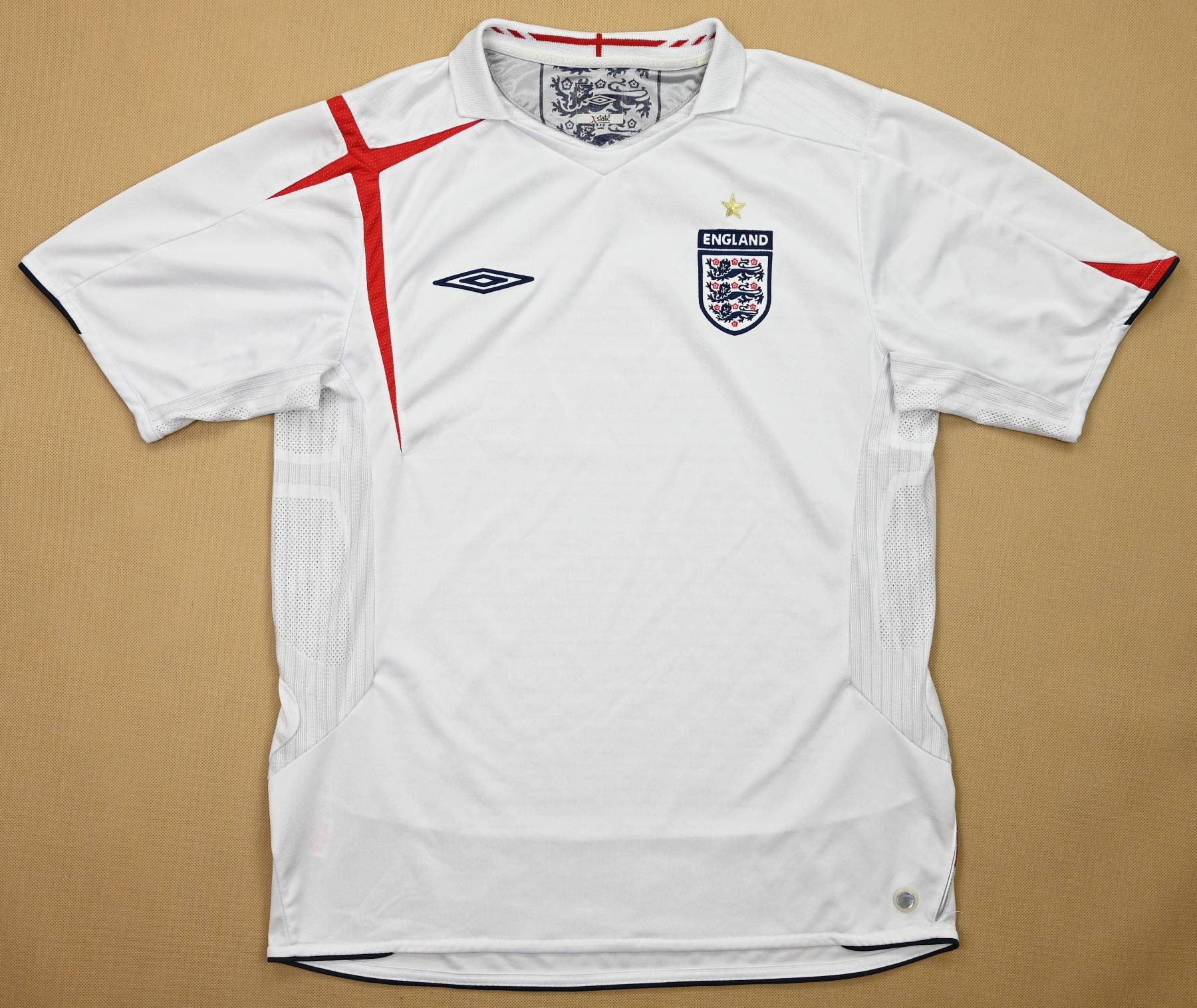 2005-07 ENGLAND SHIRT L Football / Soccer \ International Teams ...