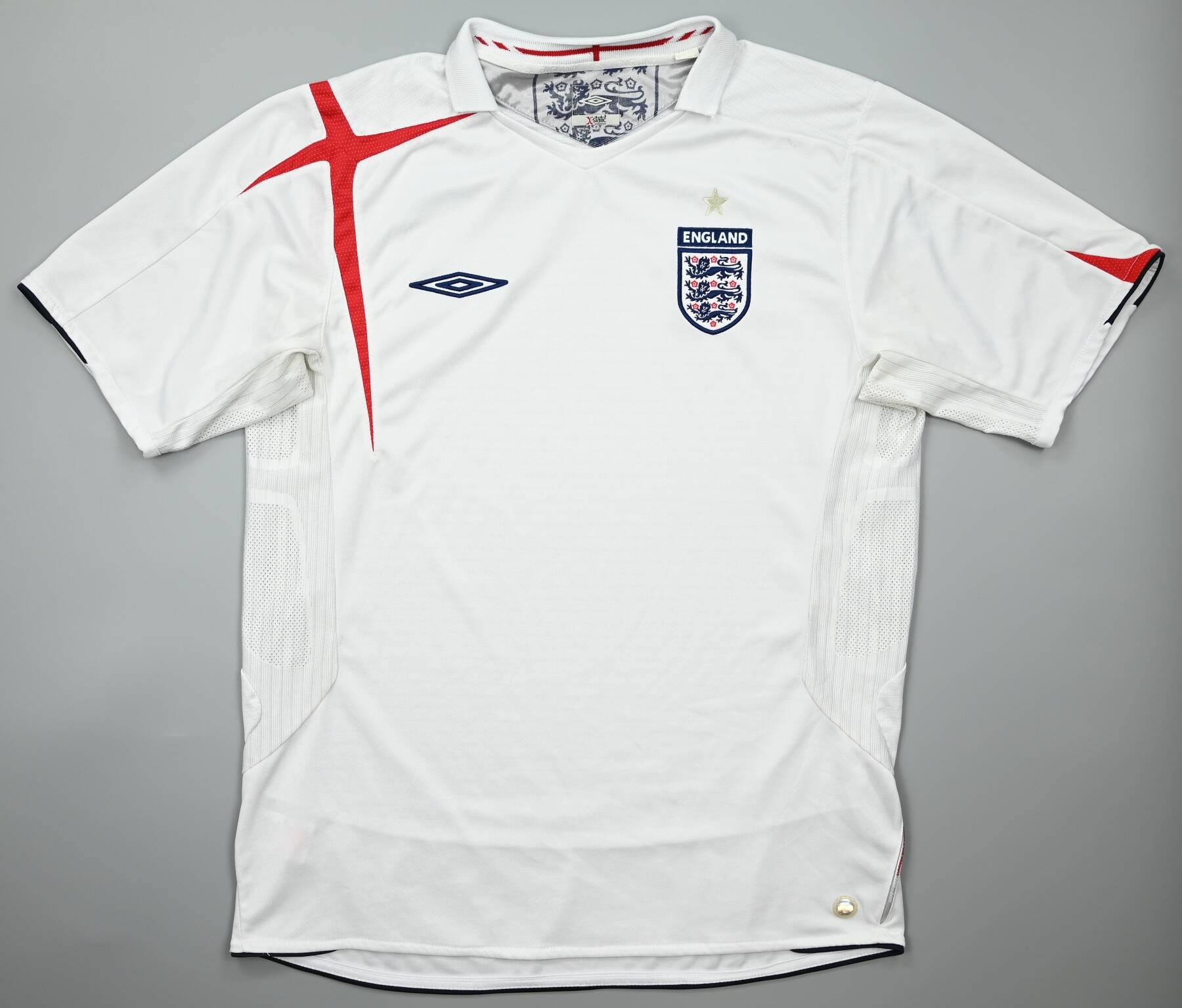 2005-07 ENGLAND SHIRT L | Classic-Shirts.com