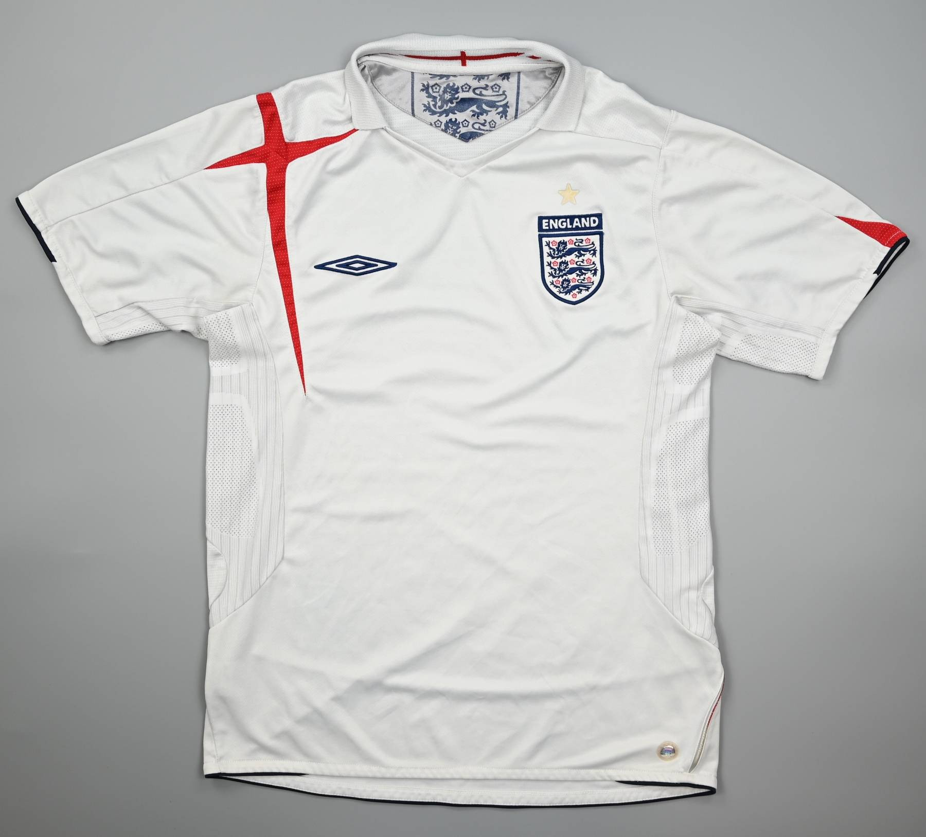 2005-07 ENGLAND SHIRT S Football / Soccer \ International Teams ...