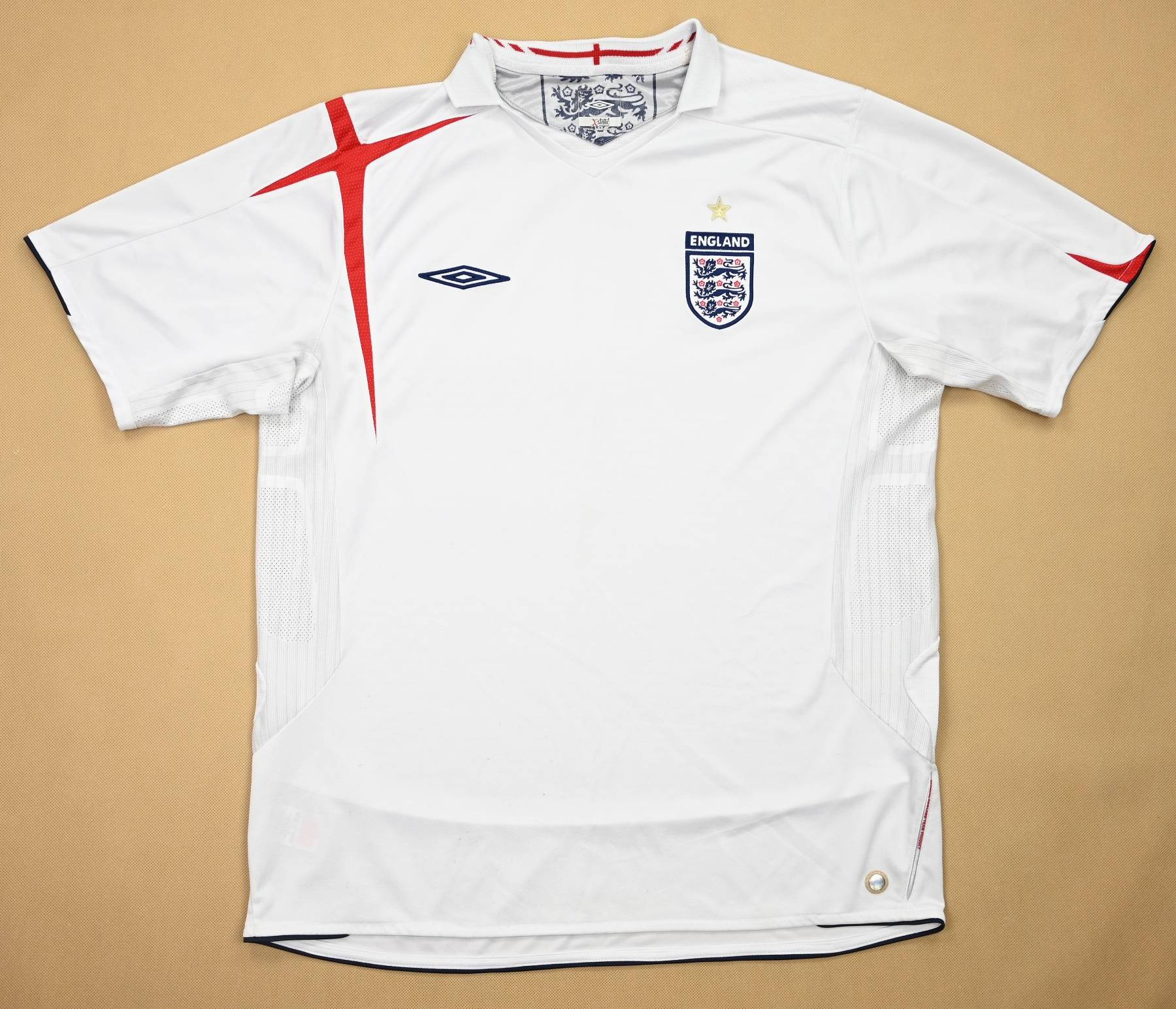 2005-07 ENGLAND SHIRT XL Football / Soccer \ International Teams ...