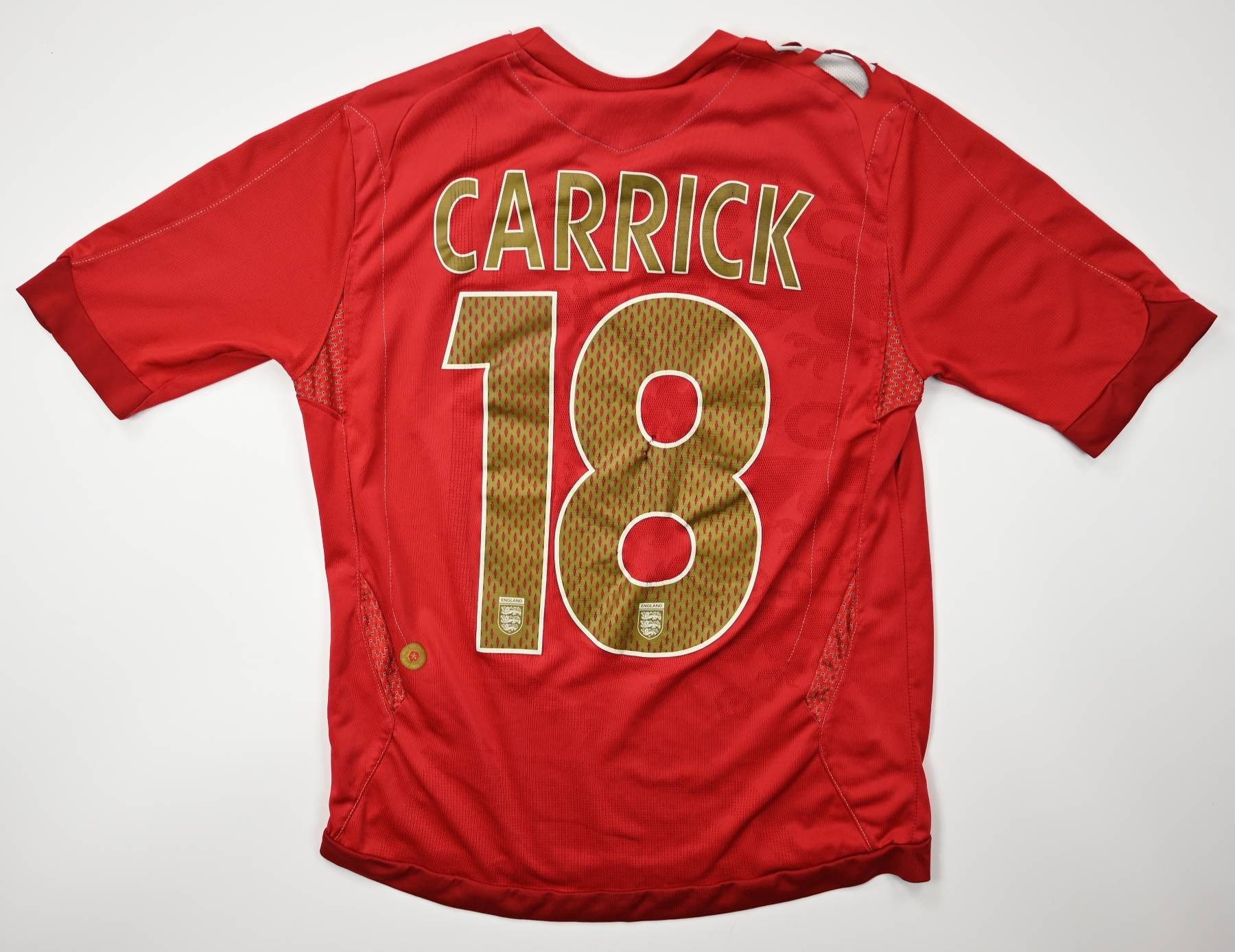 2006-08 ENGLAND *CARRICK* SHIRT M. BOYS Football / Soccer ...