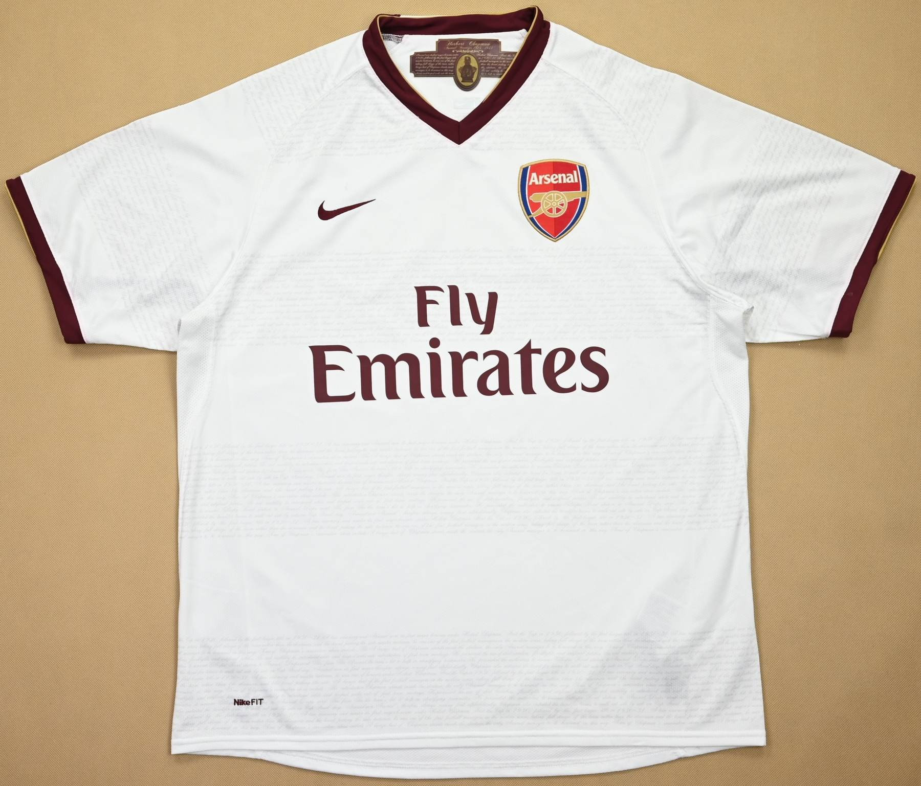 2007-08 ARSENAL LONDON SHIRT L Football / Soccer \ Premier League ...