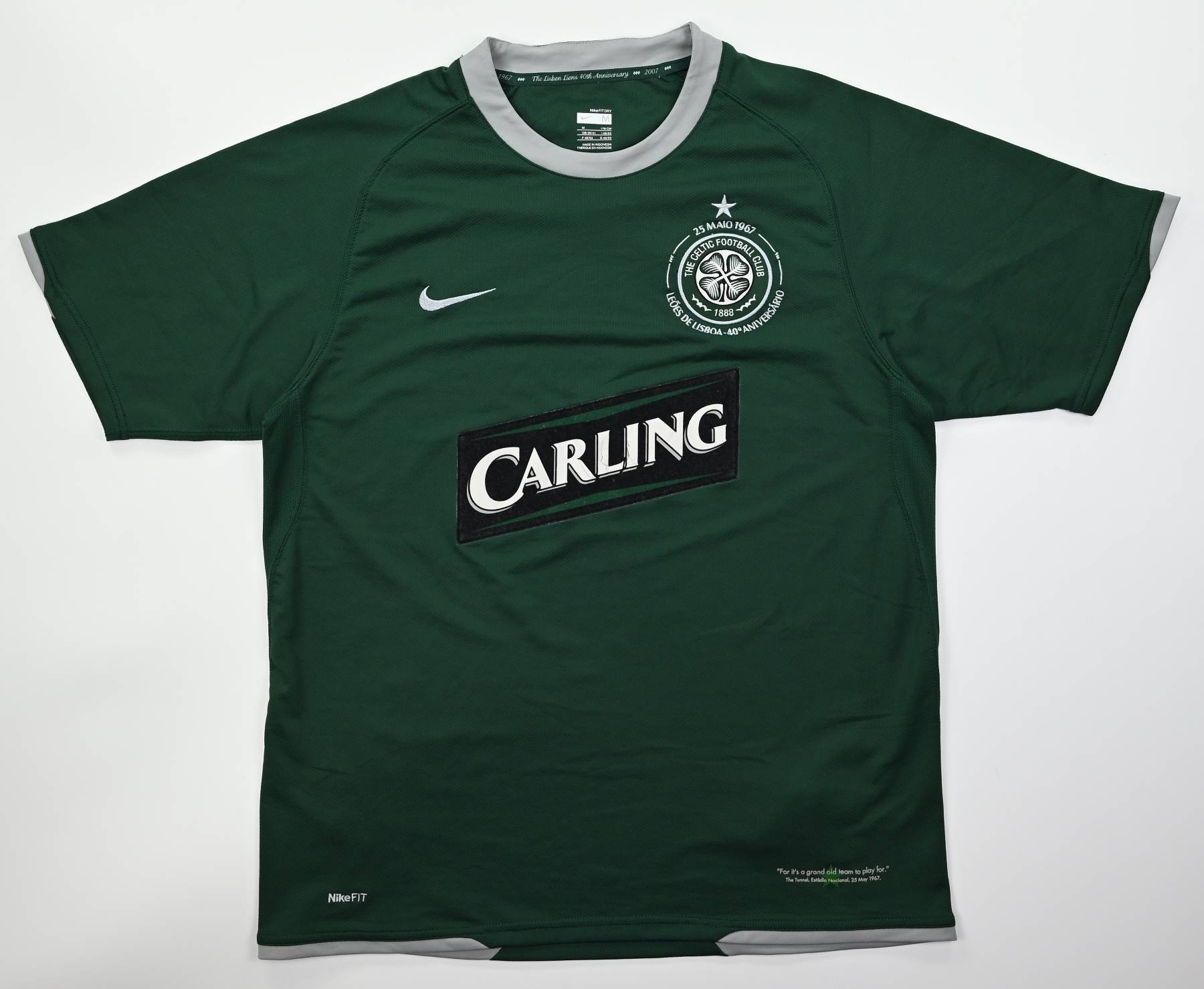 2007-08 CELTIC GLASGOW SHIRT M Football / Soccer \ Other UK Clubs ...