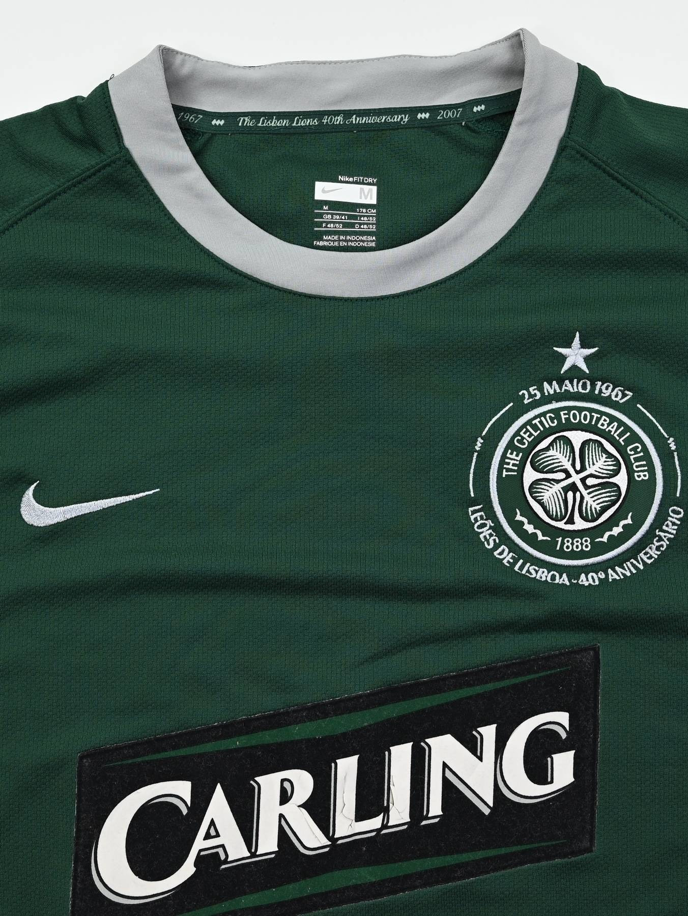 2007-08 CELTIC GLASGOW SHIRT M Football / Soccer \ Other UK Clubs ...