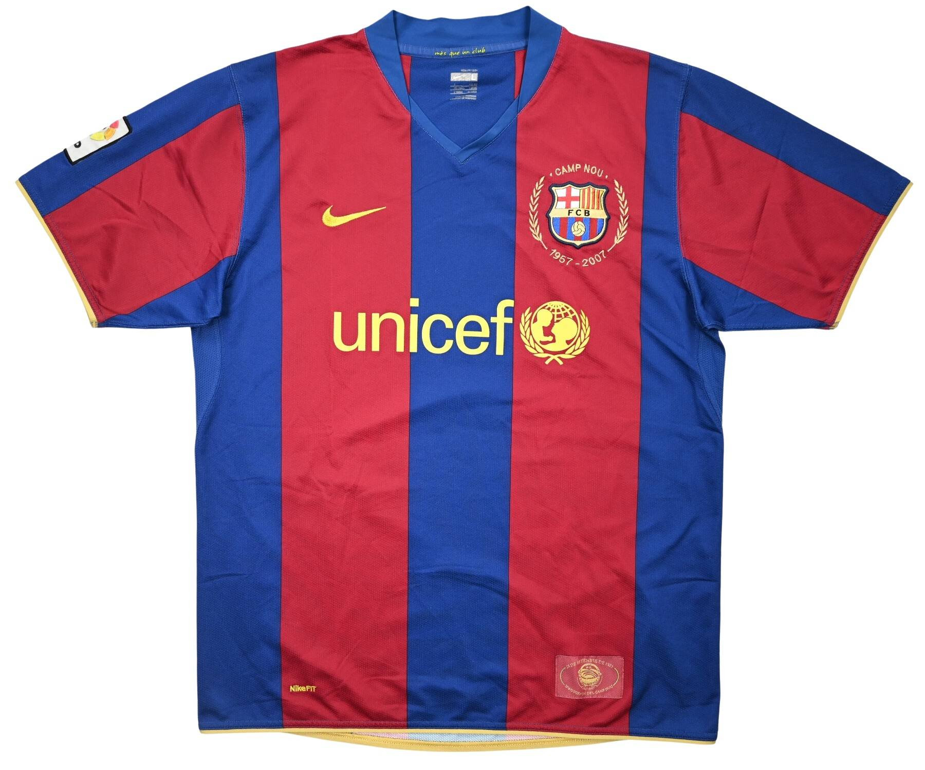 2007-08 FC BARCELONA SHIRT L Football / Soccer \ Spanish Clubs \ FC ...