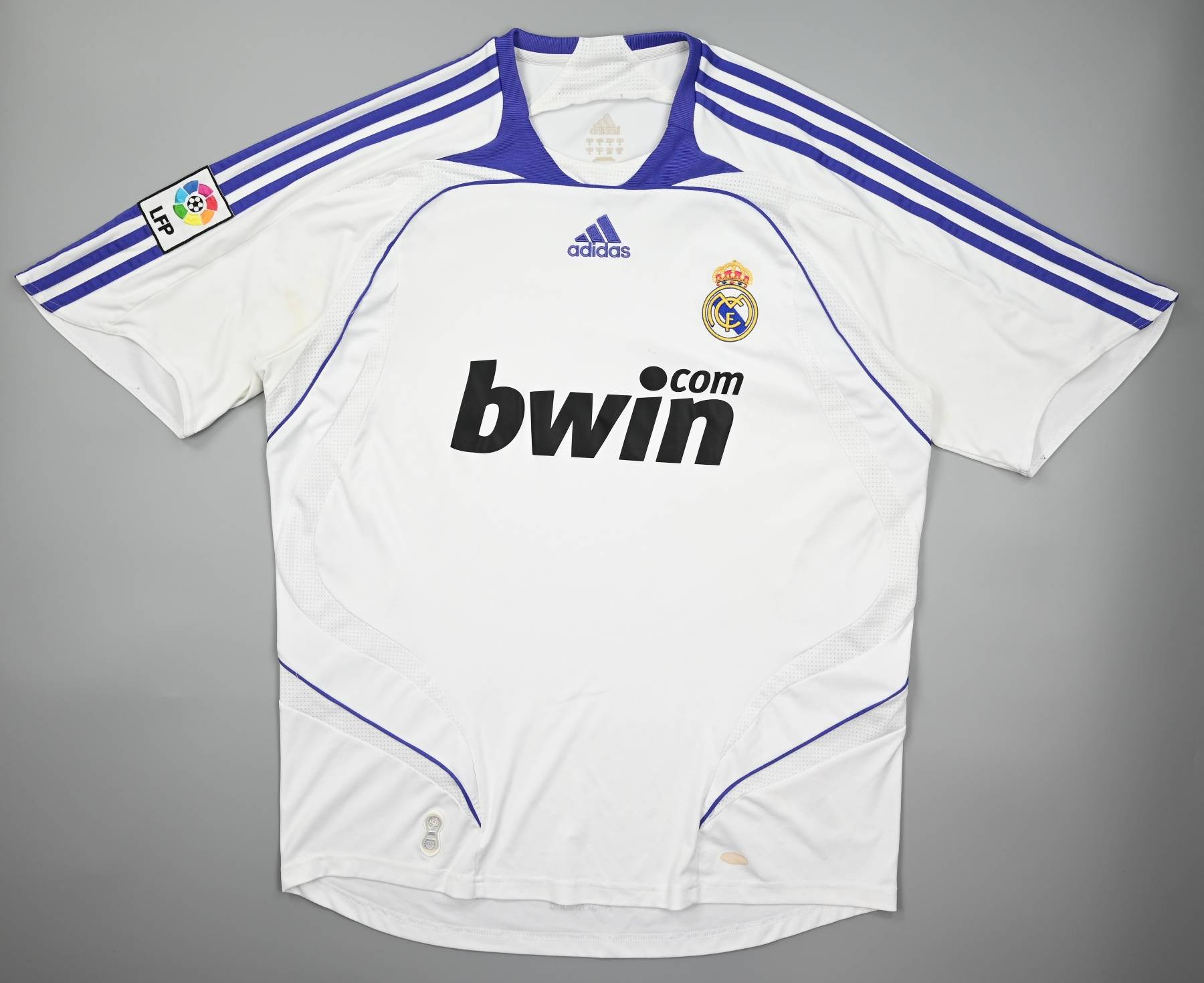 2007-08 REAL MADRID SHIRT L Football / Soccer \ European Clubs ...