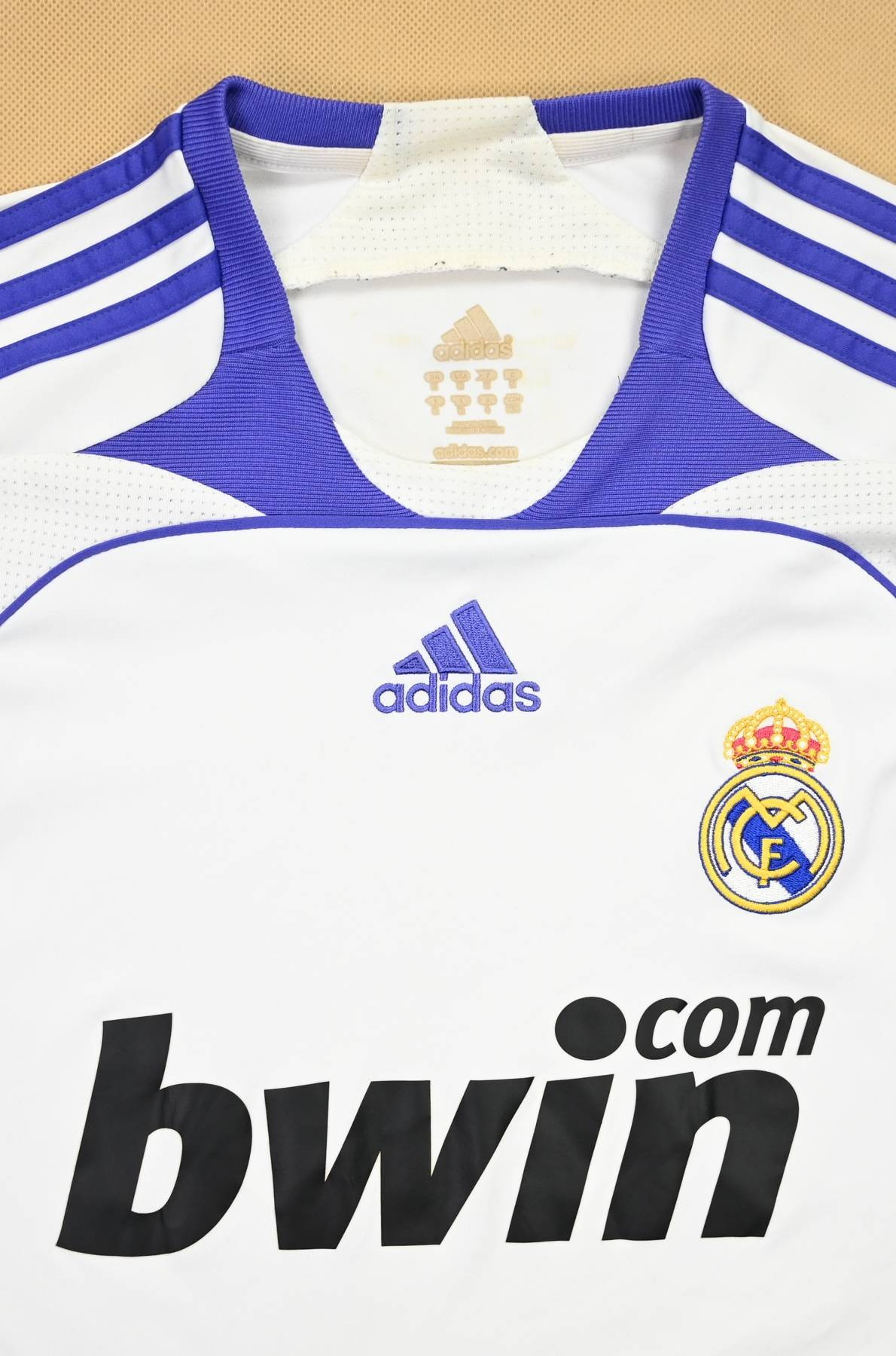 2007-08 REAL MADRID SHIRT M Football / Soccer \ European Clubs ...