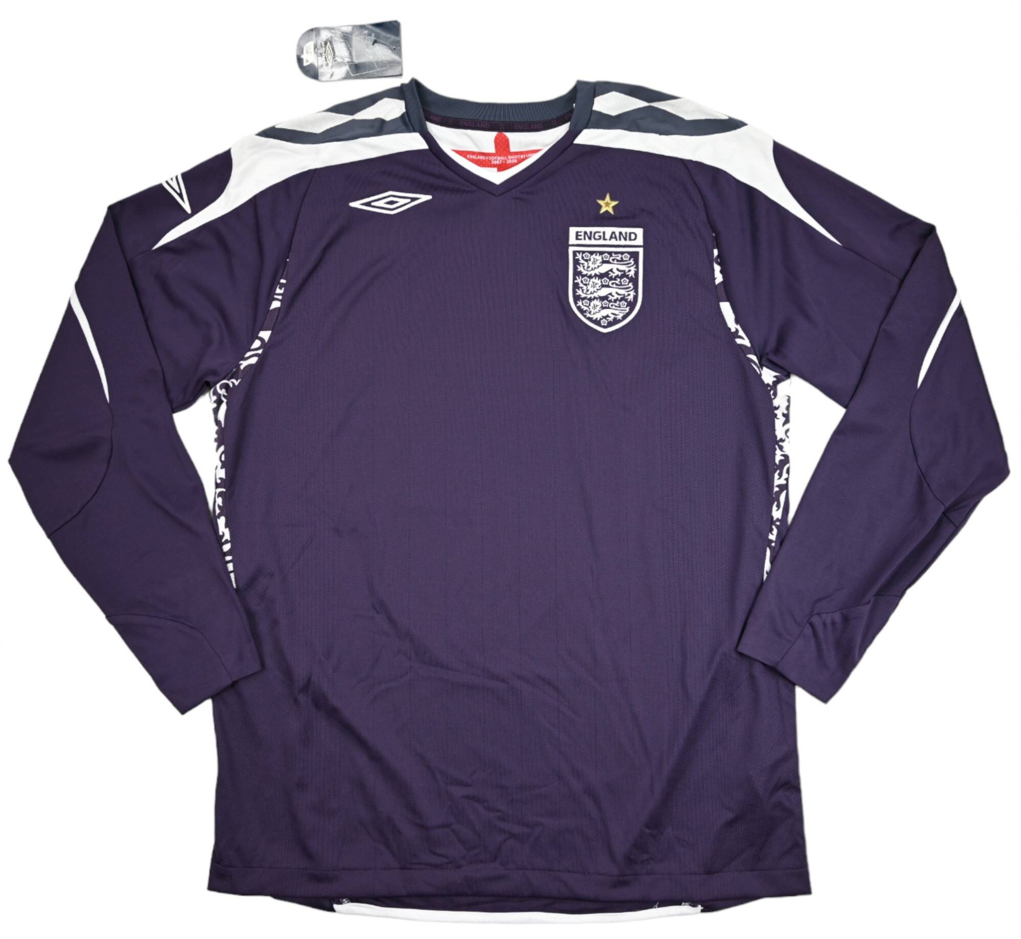 2007-09 ENGLAND LONGSLEEVE L Football / Soccer \ International Teams ...