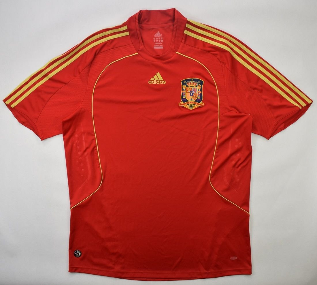 2007-09 SPAIN SHIRT XL Football / Soccer \ International Teams \ Europe ...