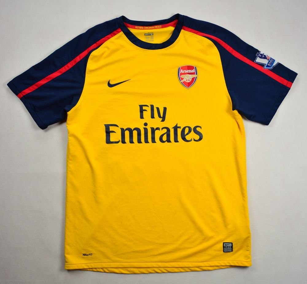 2008-09 ARSENAL LONDON *ANFIELD 89* SHIRT L Football / Soccer \ Premier ...