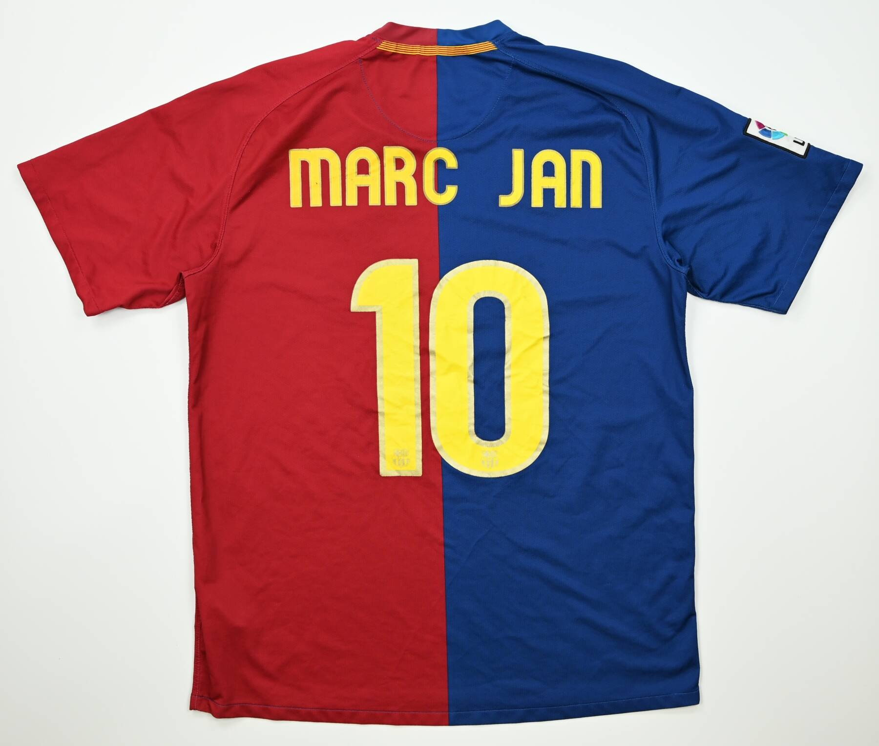 2008-09 FC BARCELONA *MARC JAN* SHIRT L Football / Soccer \ European ...