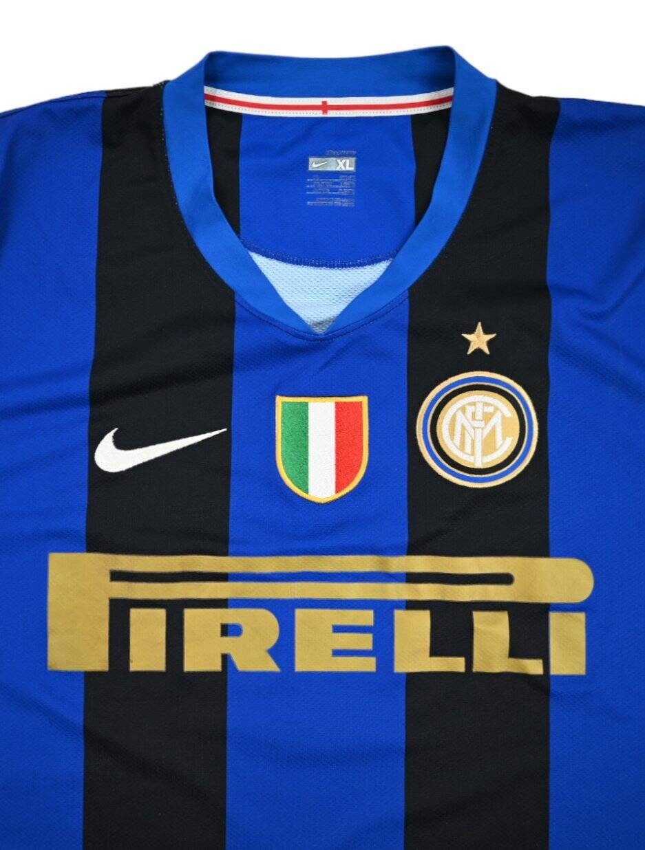 2008-09 INTER MILAN *CRUZ* SHIRT XL Football / Soccer \ European Clubs ...