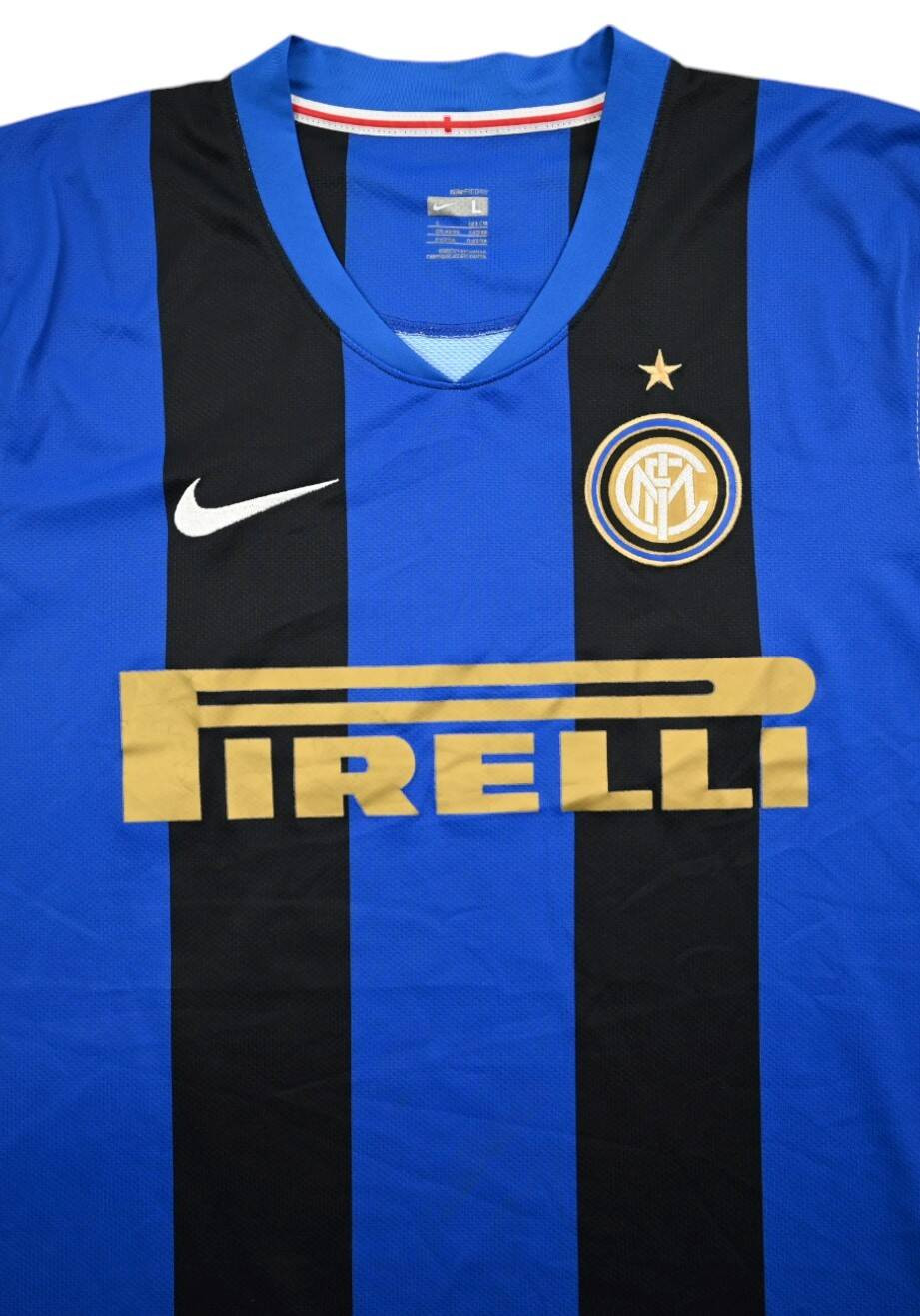 2008-09 INTER MILAN SHIRT L Football / Soccer \ Italian Clubs \ Inter ...
