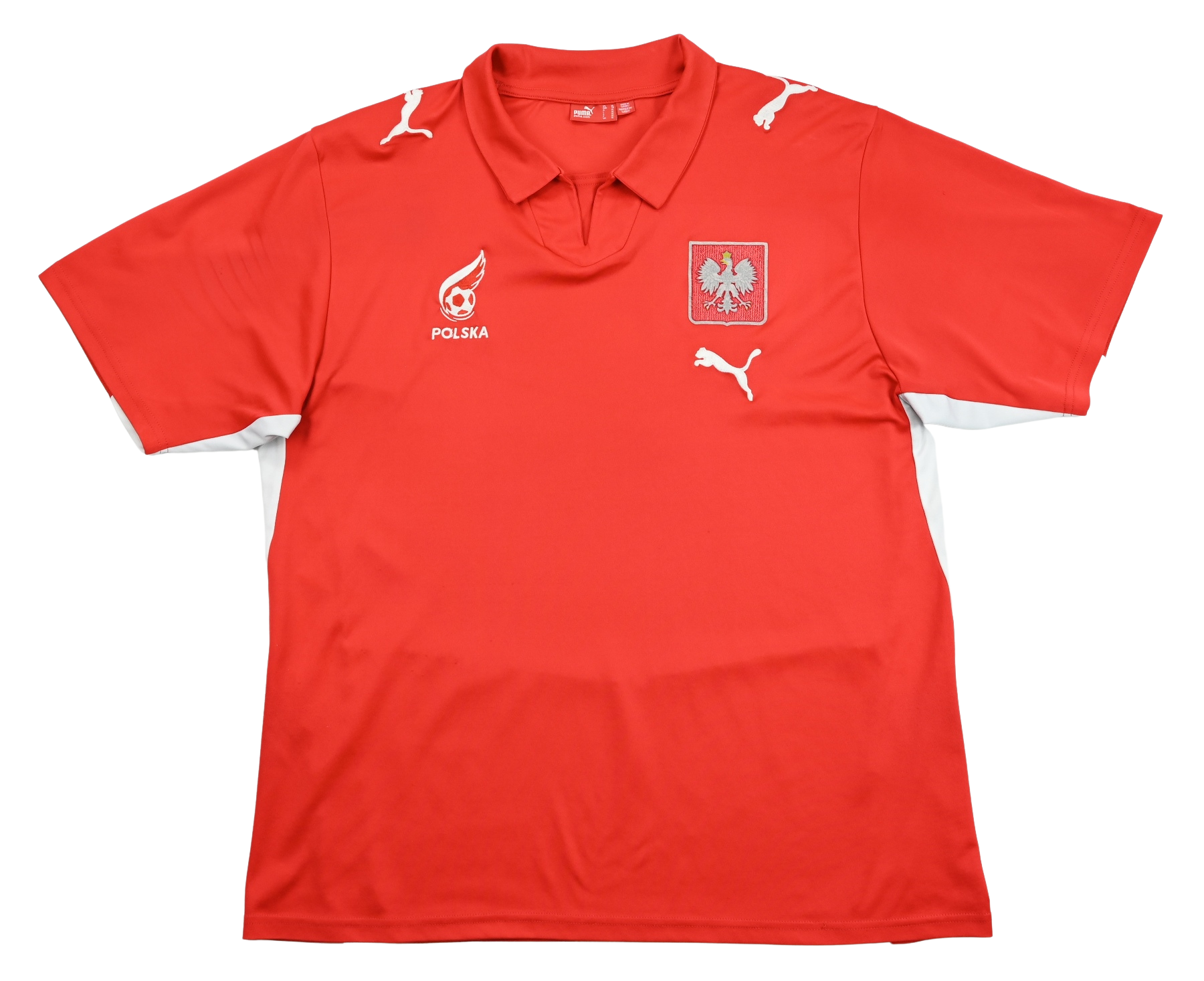 2008-09 POLAND SHIRT XL Football / Soccer \ International Teams ...