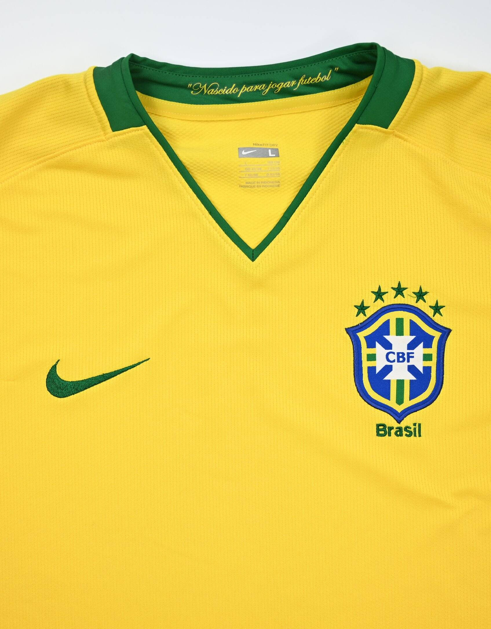 2008-10 BRAZIL SHIRT L Football / Soccer \ International Teams \ North ...