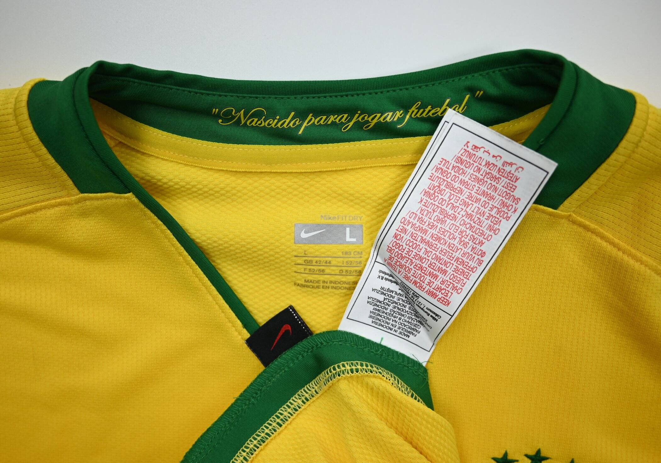2008-10 BRAZIL SHIRT L Football / Soccer \ International Teams \ North ...