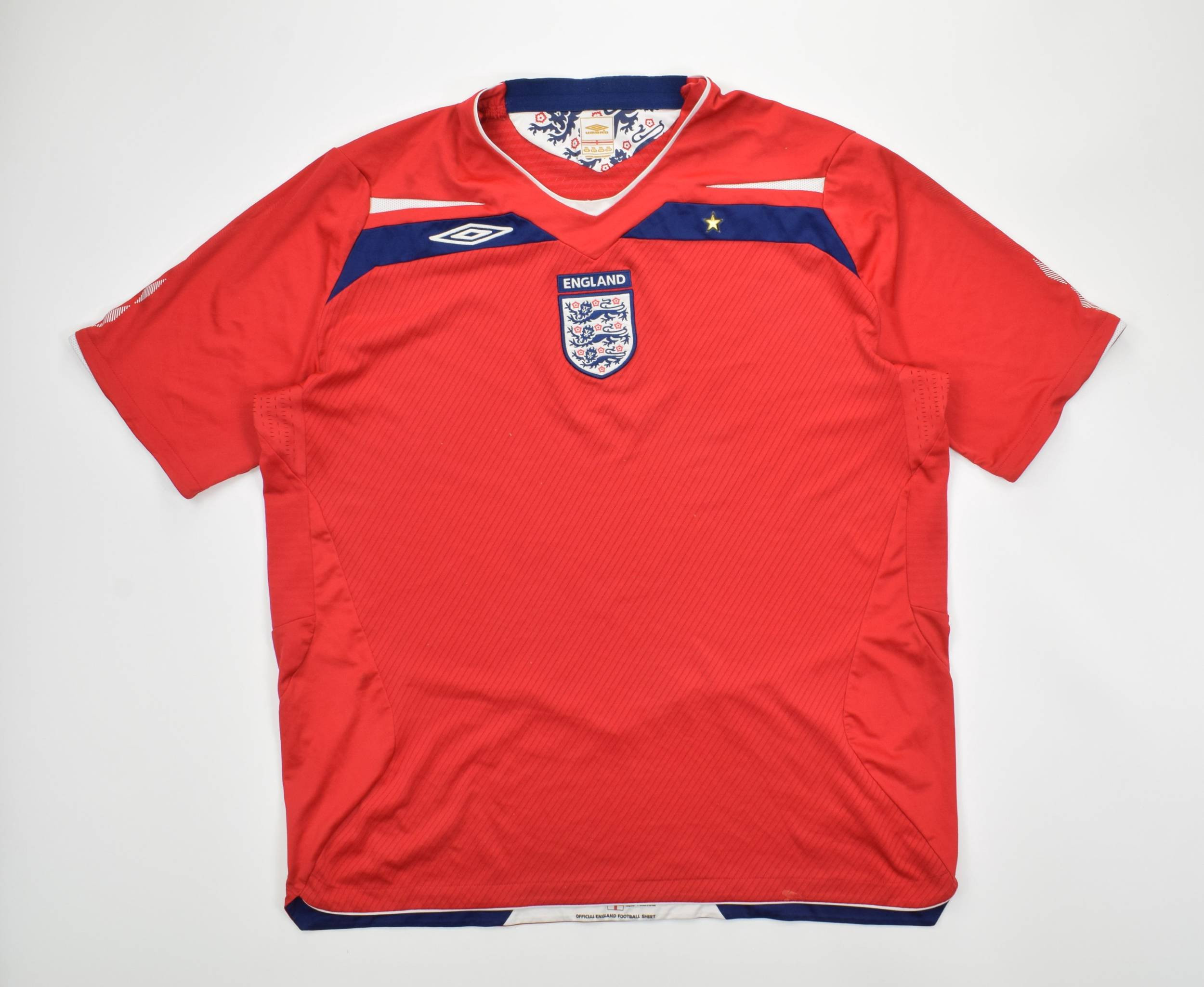 2008-10 ENGLAND SHIRT XXL Football / Soccer \ International Teams ...