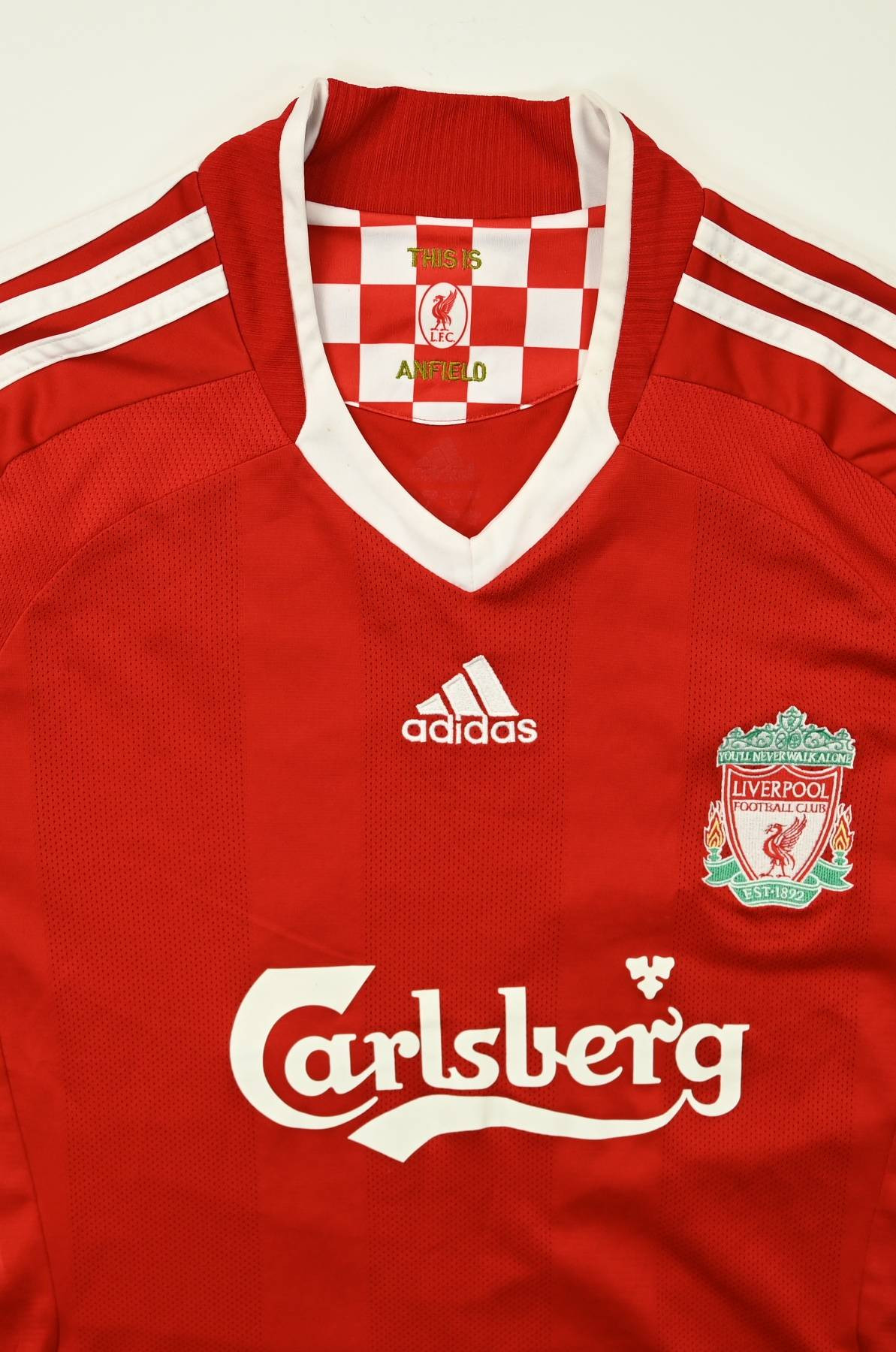 2008-10 LIVERPOOL *GERRARD* SHIRT L Football / Soccer \ Premier League ...