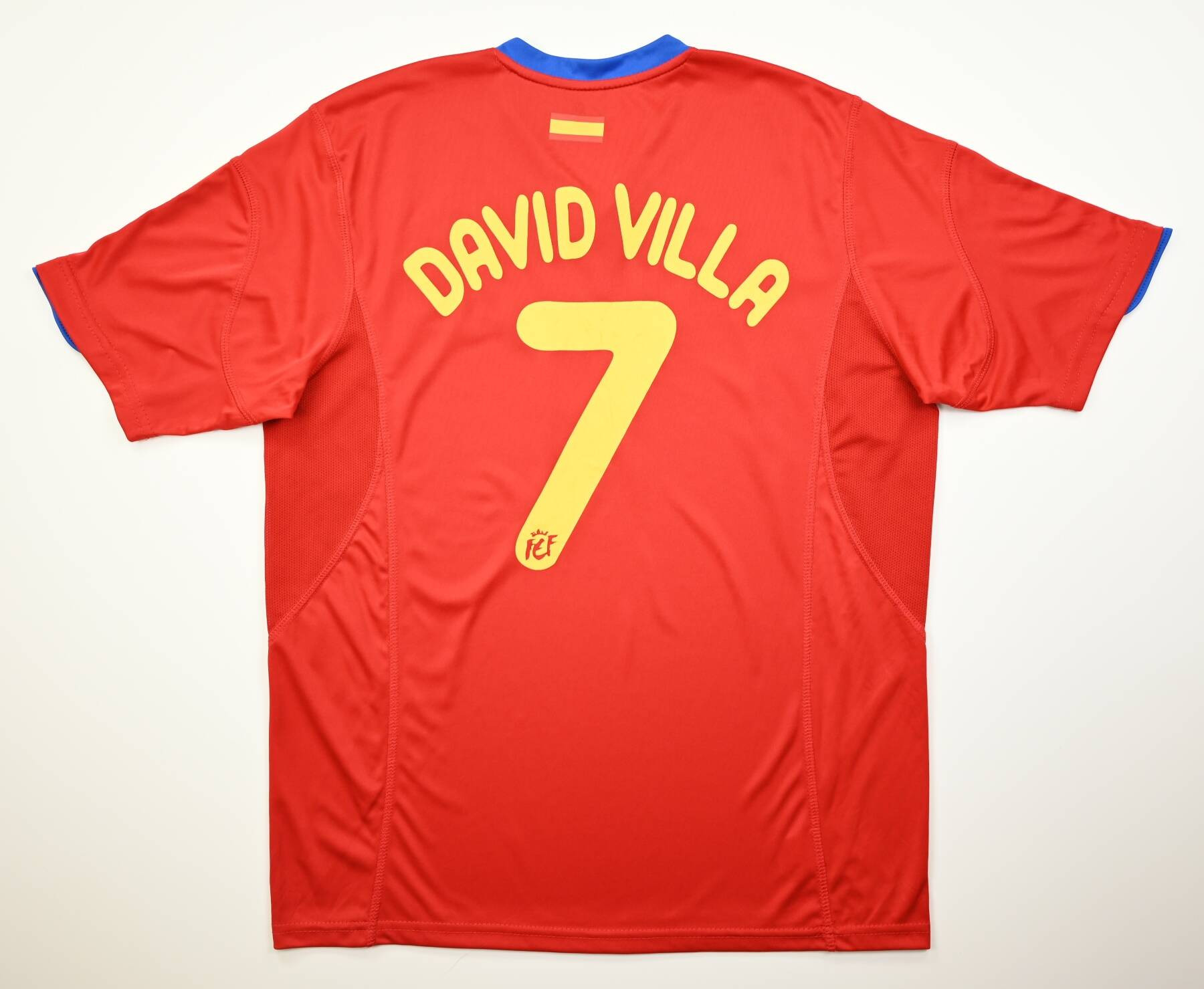 2009-10 SPAIN *DAVID VILLA* SHIRT XL Football / Soccer \ International ...