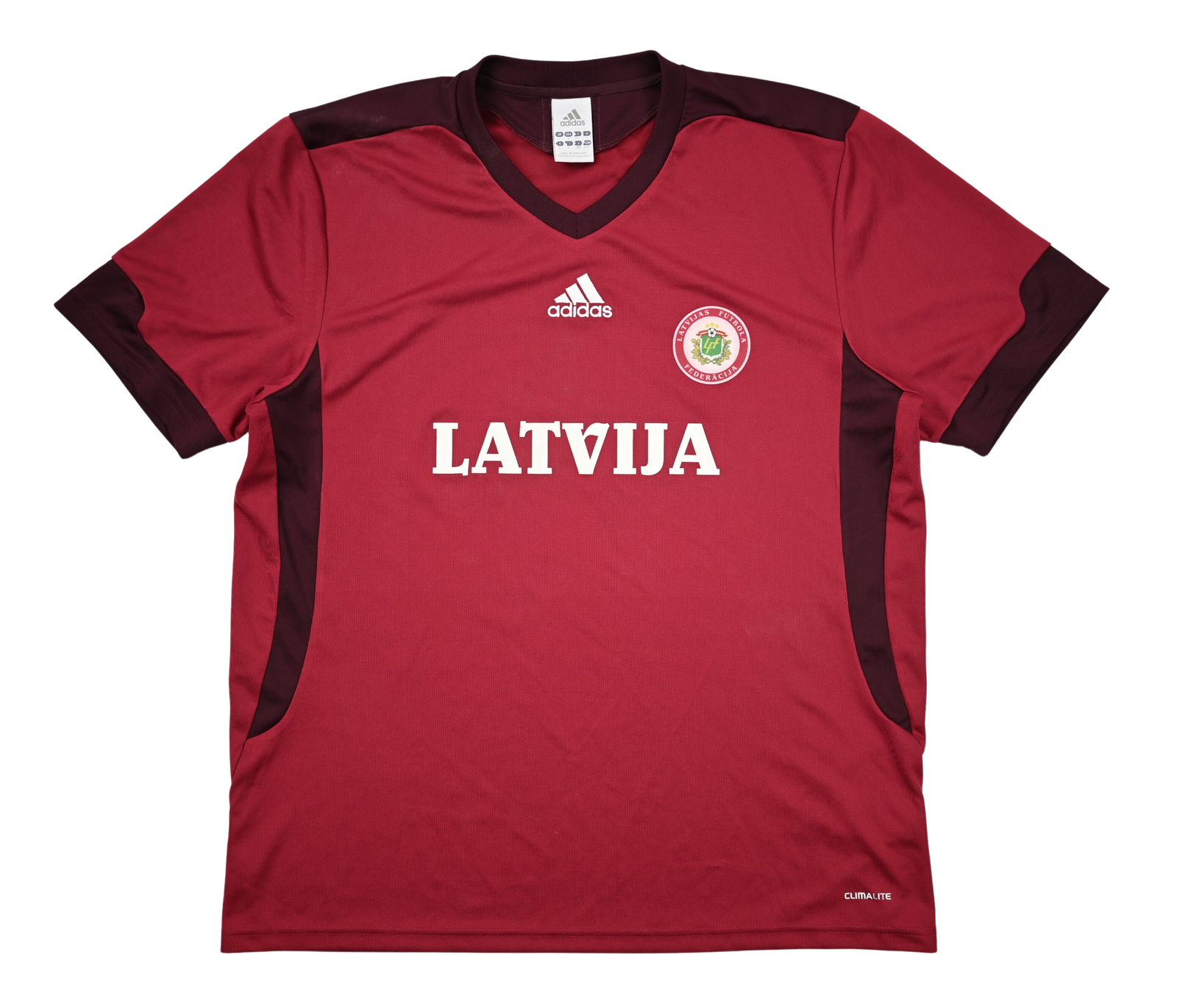 2009 LATVIA SHIRT L Football / Soccer \ International Teams \ Europe \ Other European Teams ...