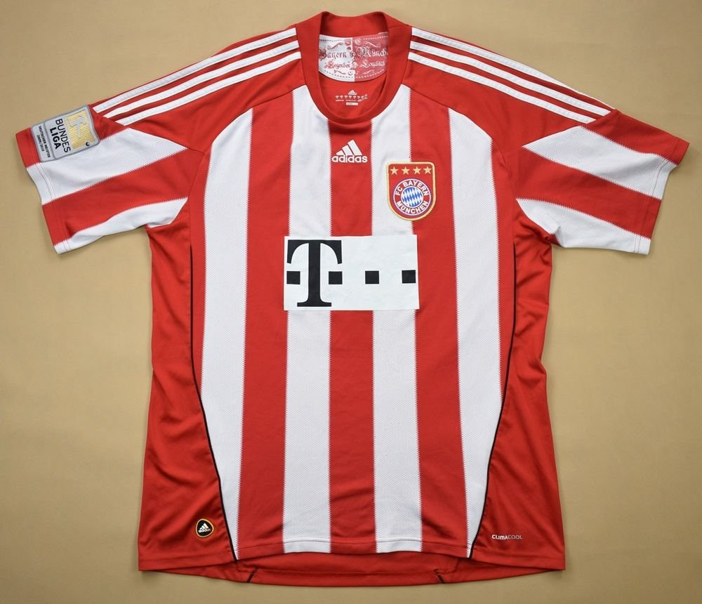 2010-11 BAYERN MUNCHEN *ROBBEN* SHIRT XL Football / Soccer \ German ...