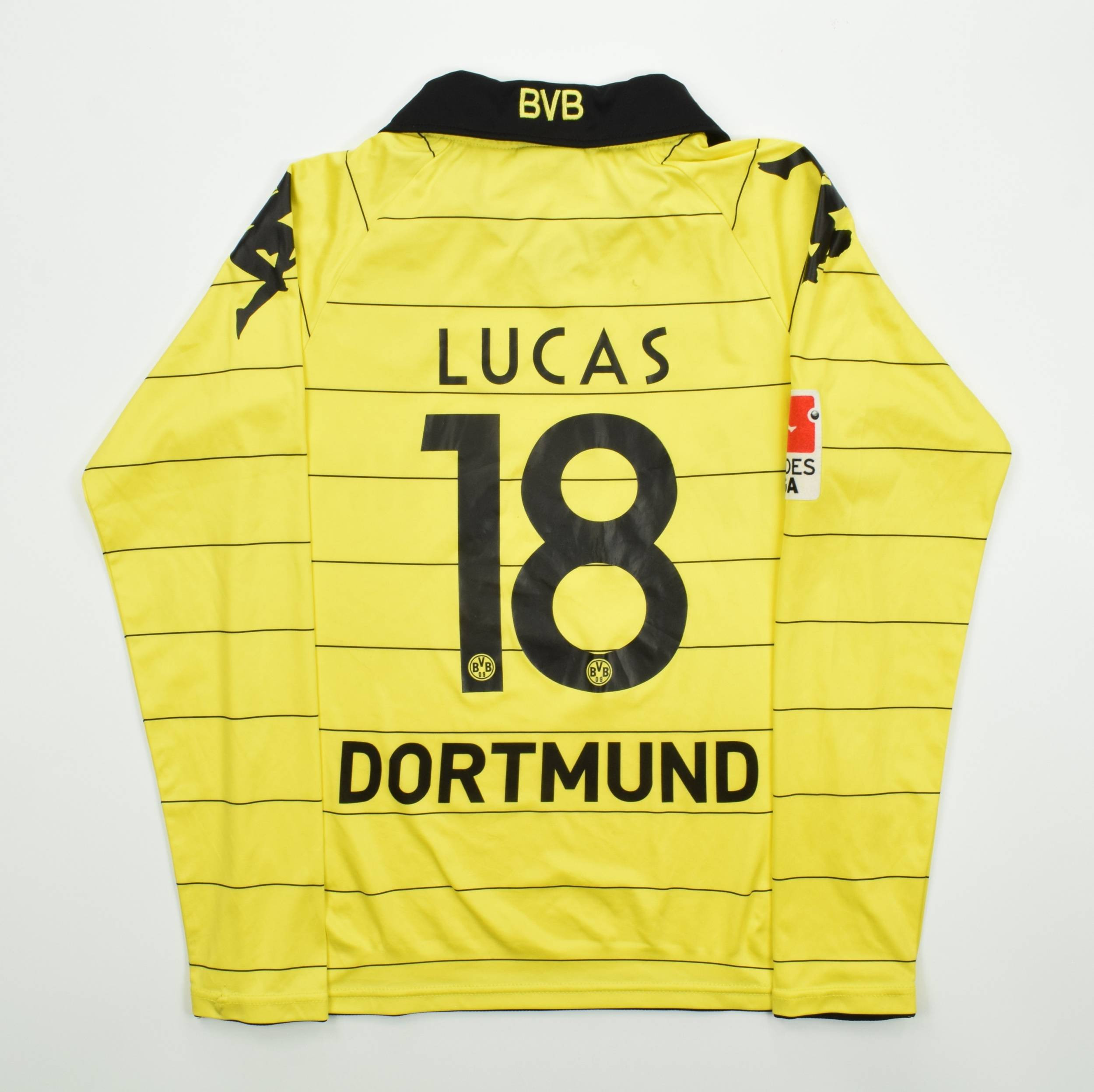 2010-11 BORUSSIA DORTMUND *LUCAS* SHIRT 164CM Football / Soccer ...