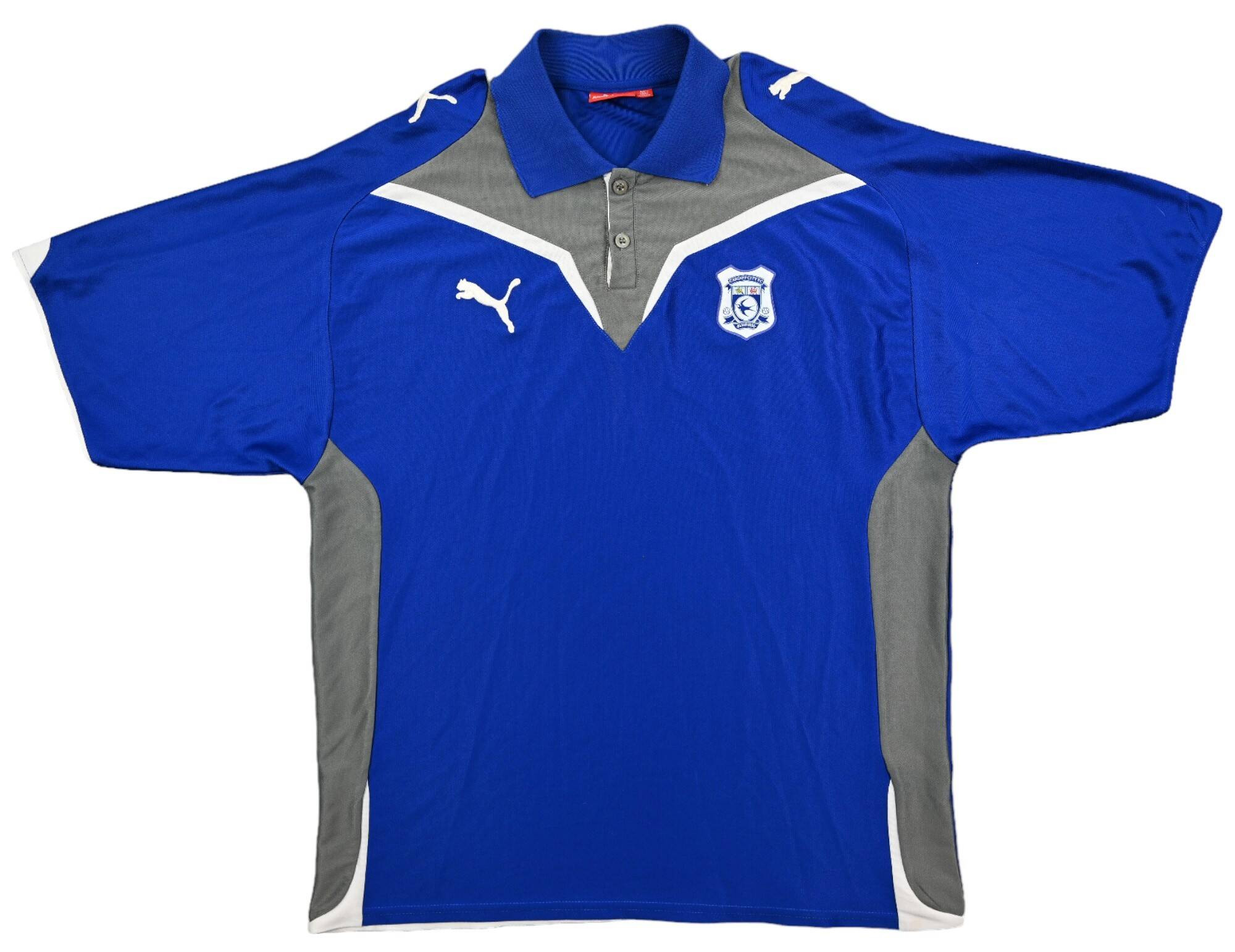 2010-11 CARDIFF CITY SHIRT L Football / Soccer \ Championship \ Cardiff ...