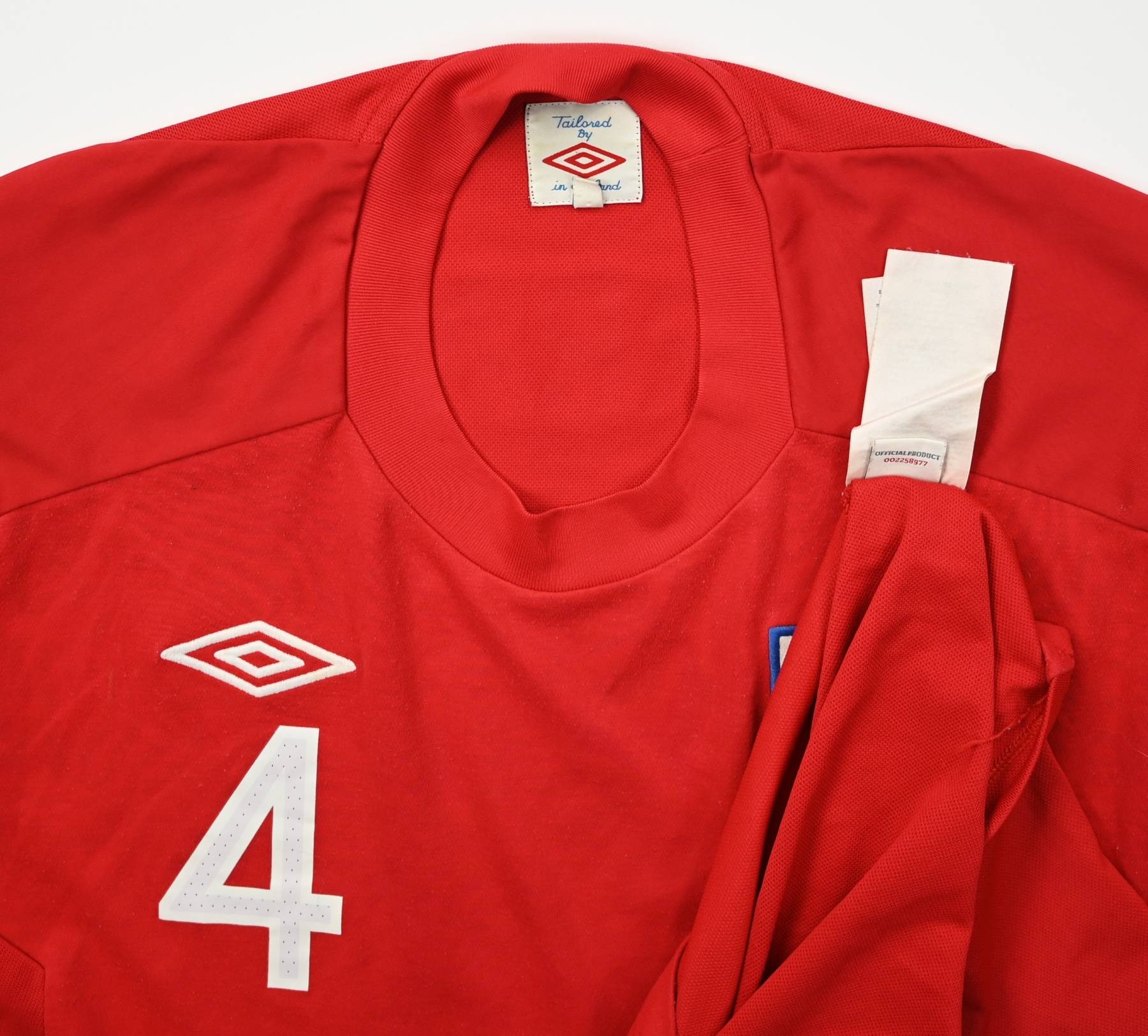 2010-11 ENGLAND *GERRARD* SHIRT L Football / Soccer \ International ...