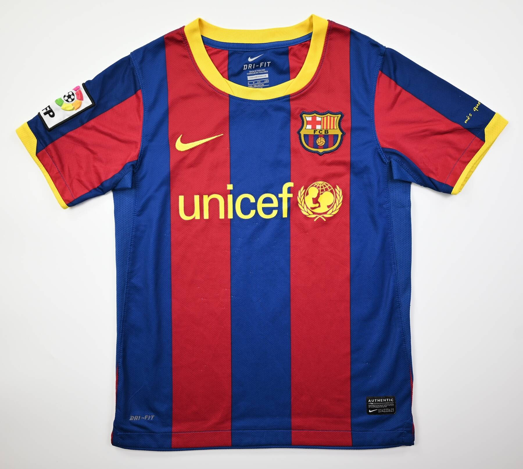 2010-11 FC BARCELONA SHIRT S. BOYS Football / Soccer \ European Clubs \ Spanish Clubs \ FC ...