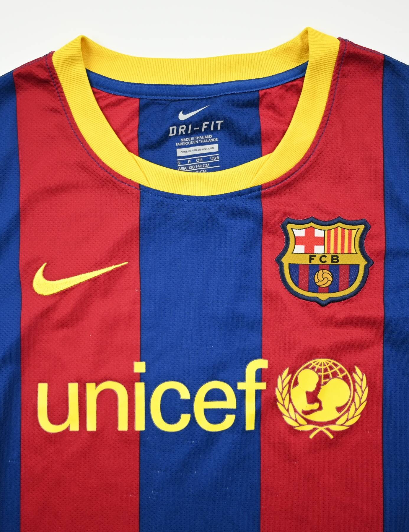 2010-11 FC BARCELONA SHIRT S. BOYS Football / Soccer \ European Clubs \ Spanish Clubs \ FC ...