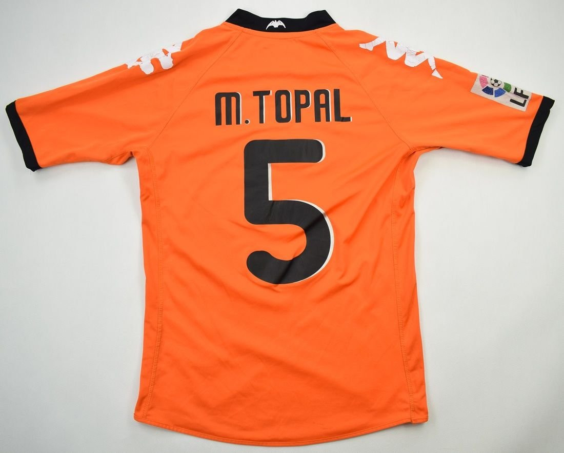 2010-11 VALENCIA *M. TOPAL* SHIRT M Football / Soccer \ European Clubs ...